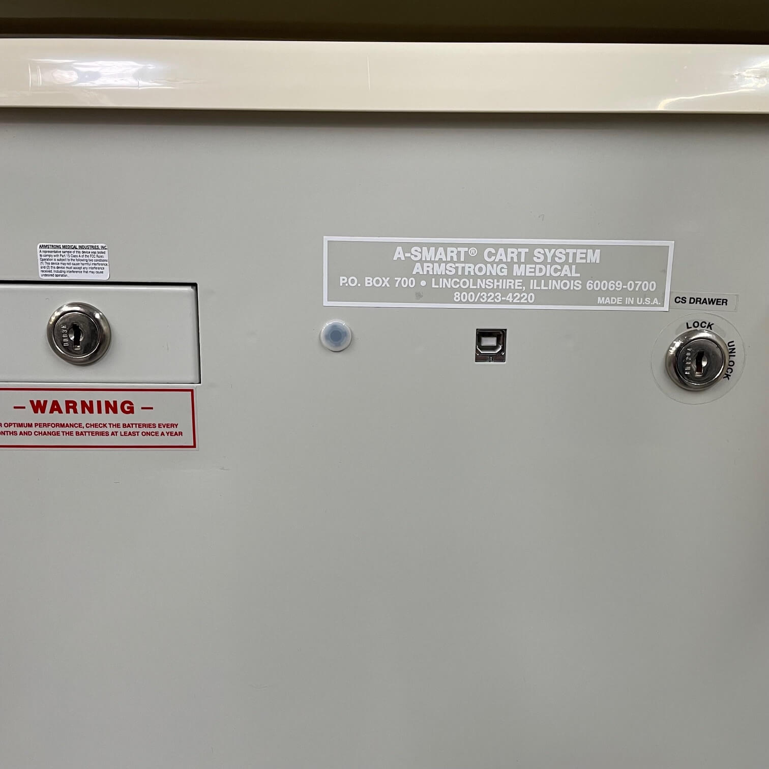 Armstrong Aluminum Wireless Auto-Locking Cart – Angelus Medical and Optical