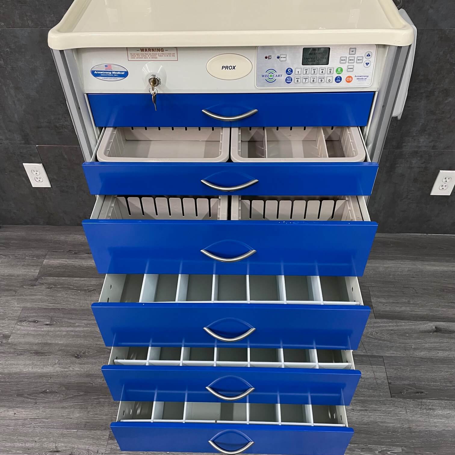 Armstrong Aluminum Crash Cart