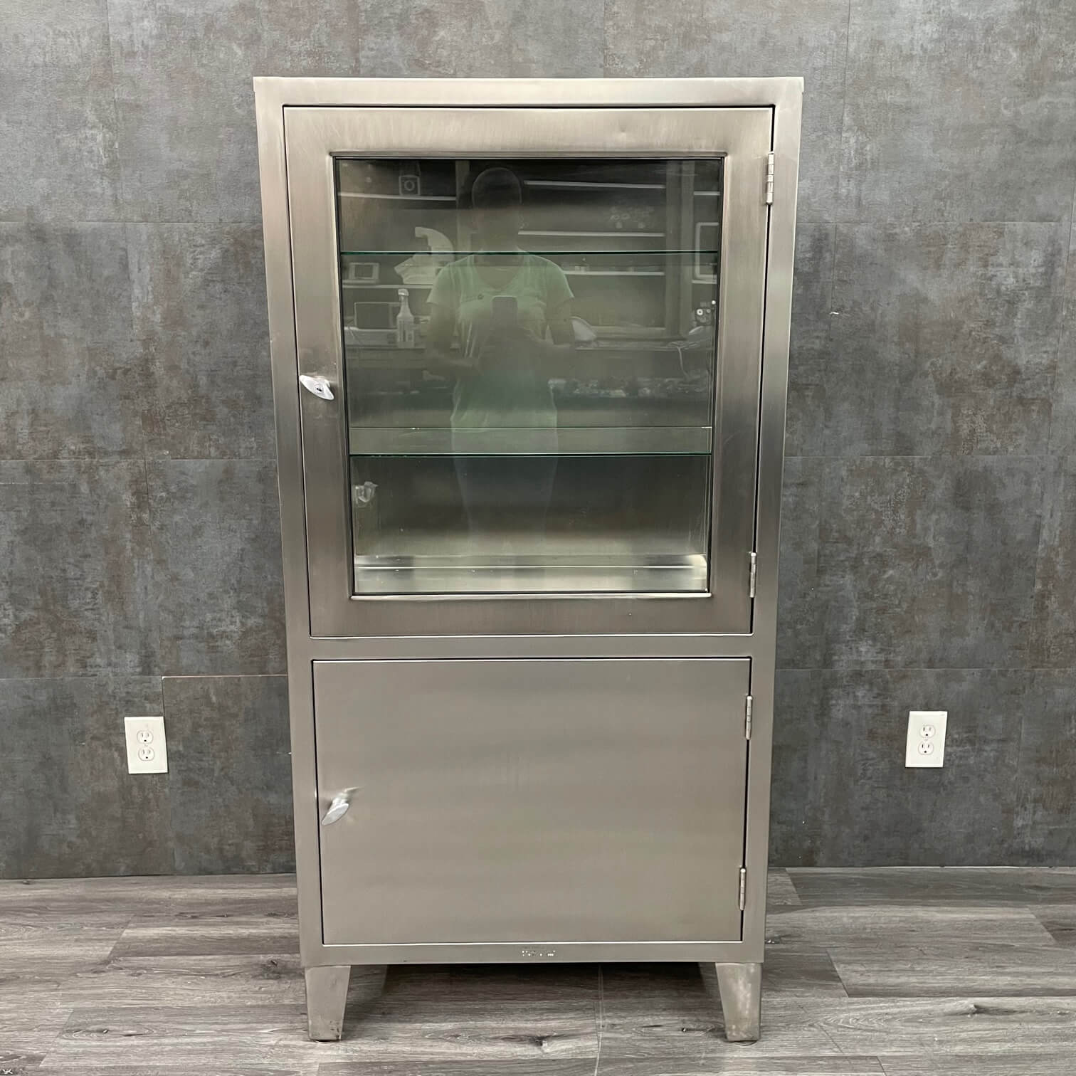 Stainless Steel Medical Supply Cabinet