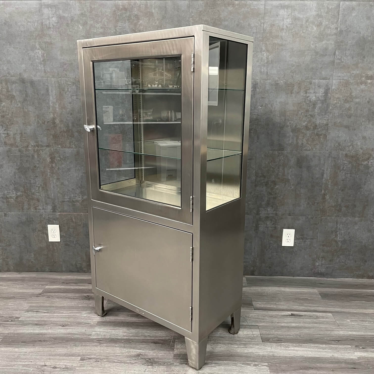 Stainless Steel Medical Supply Cabinet