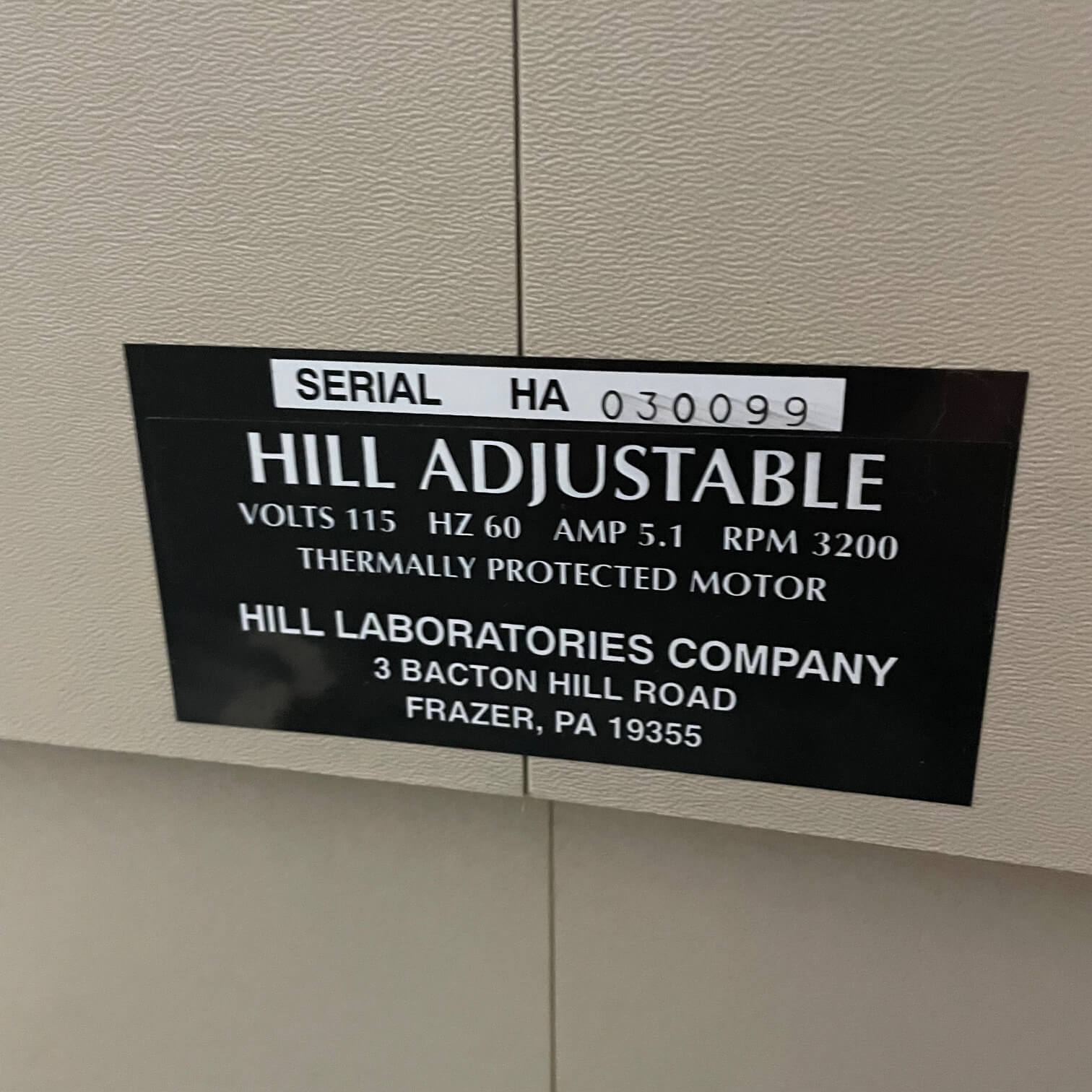 Hill Adjustable Power Procedure Chair – Angelus Medical and Optical