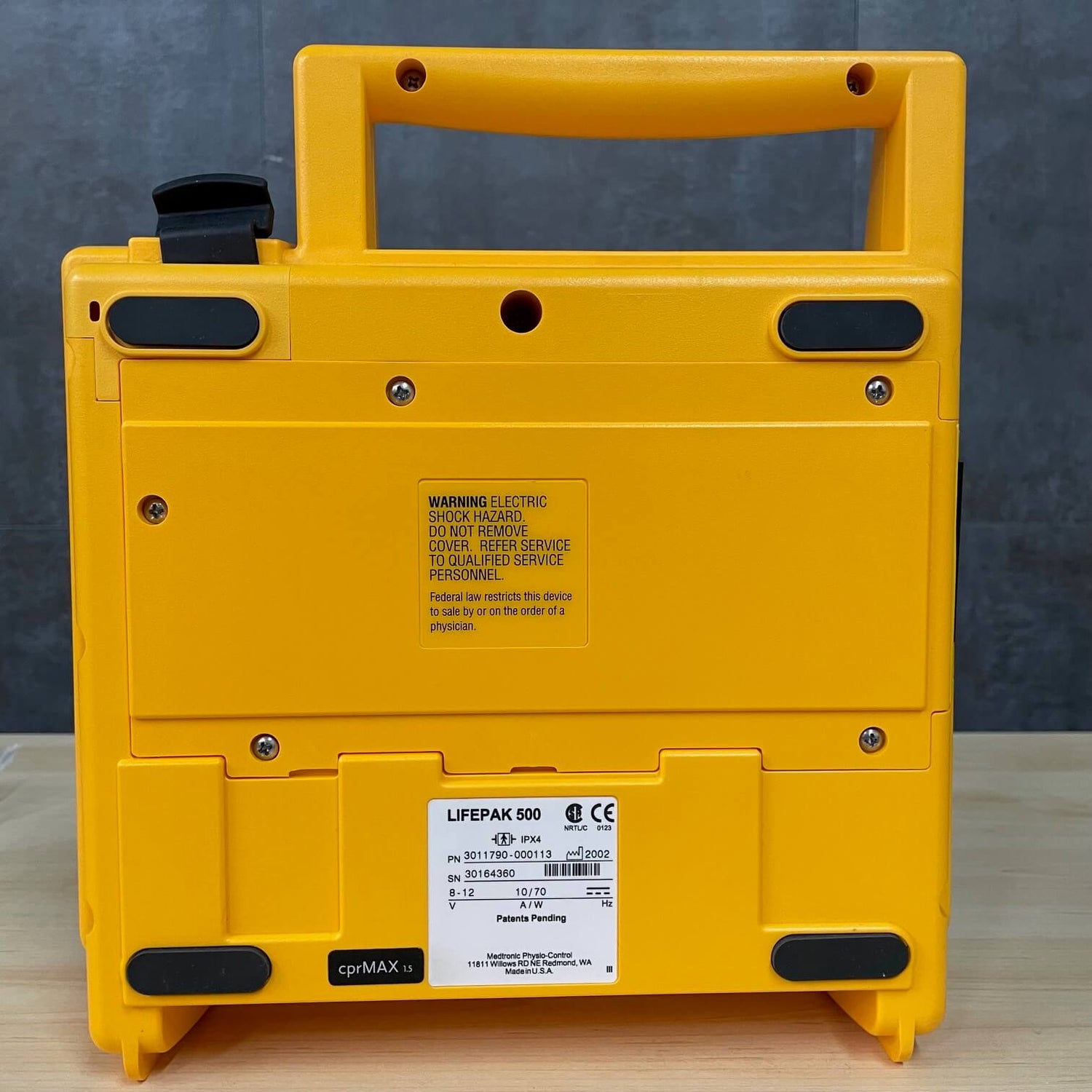 Physio-Control Lifepak 500 Defibrillator - – Angelus Medical and Optical