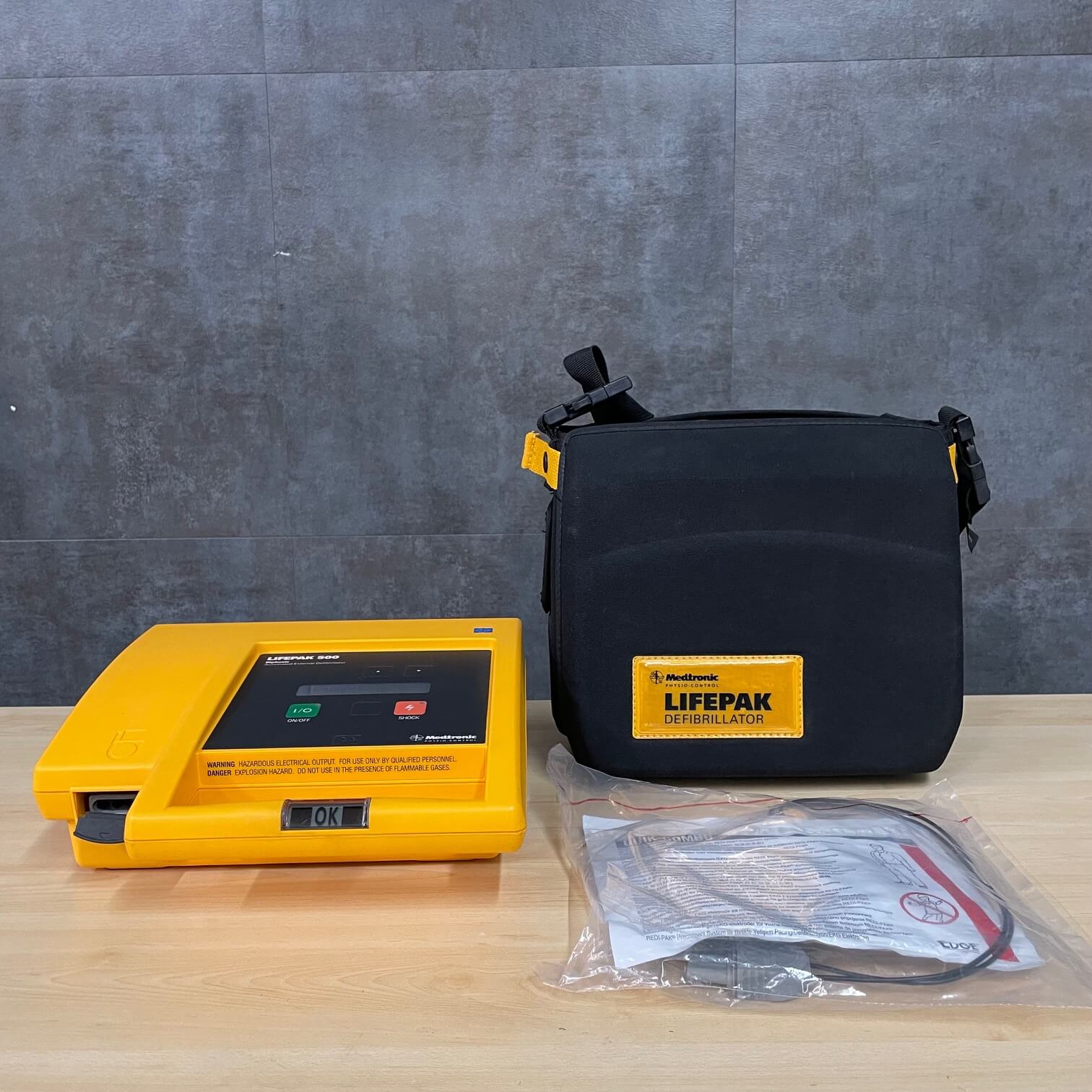 Physio-Control Lifepak 500 Defibrillator - – Angelus Medical and Optical