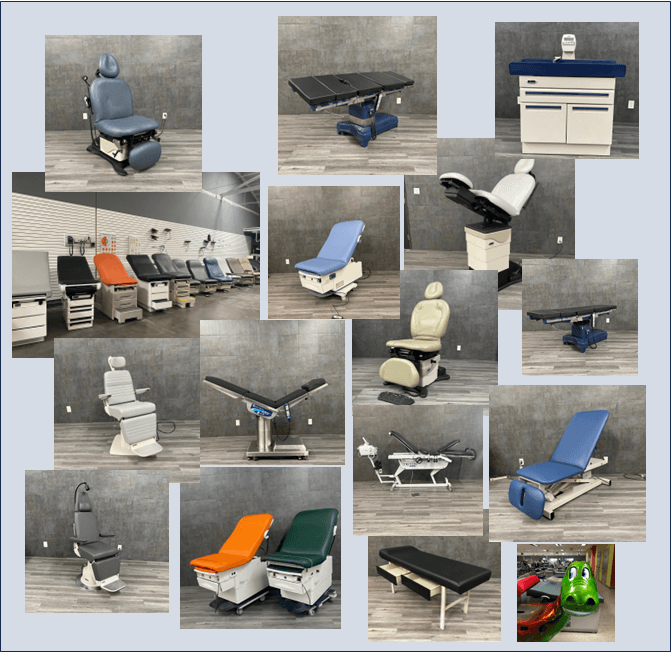 Medical Tables: Exam Tables, Exam Chairs, Surgery Tables