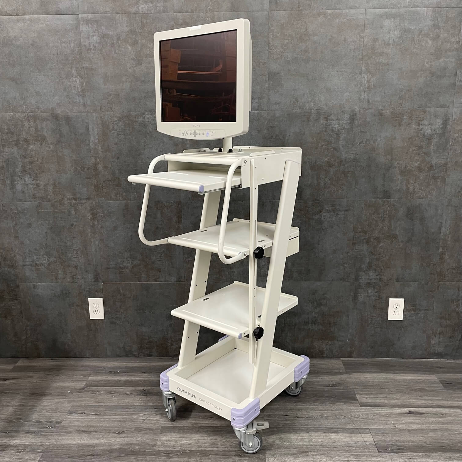 Olympus Compact Trolley with Sony Monitor