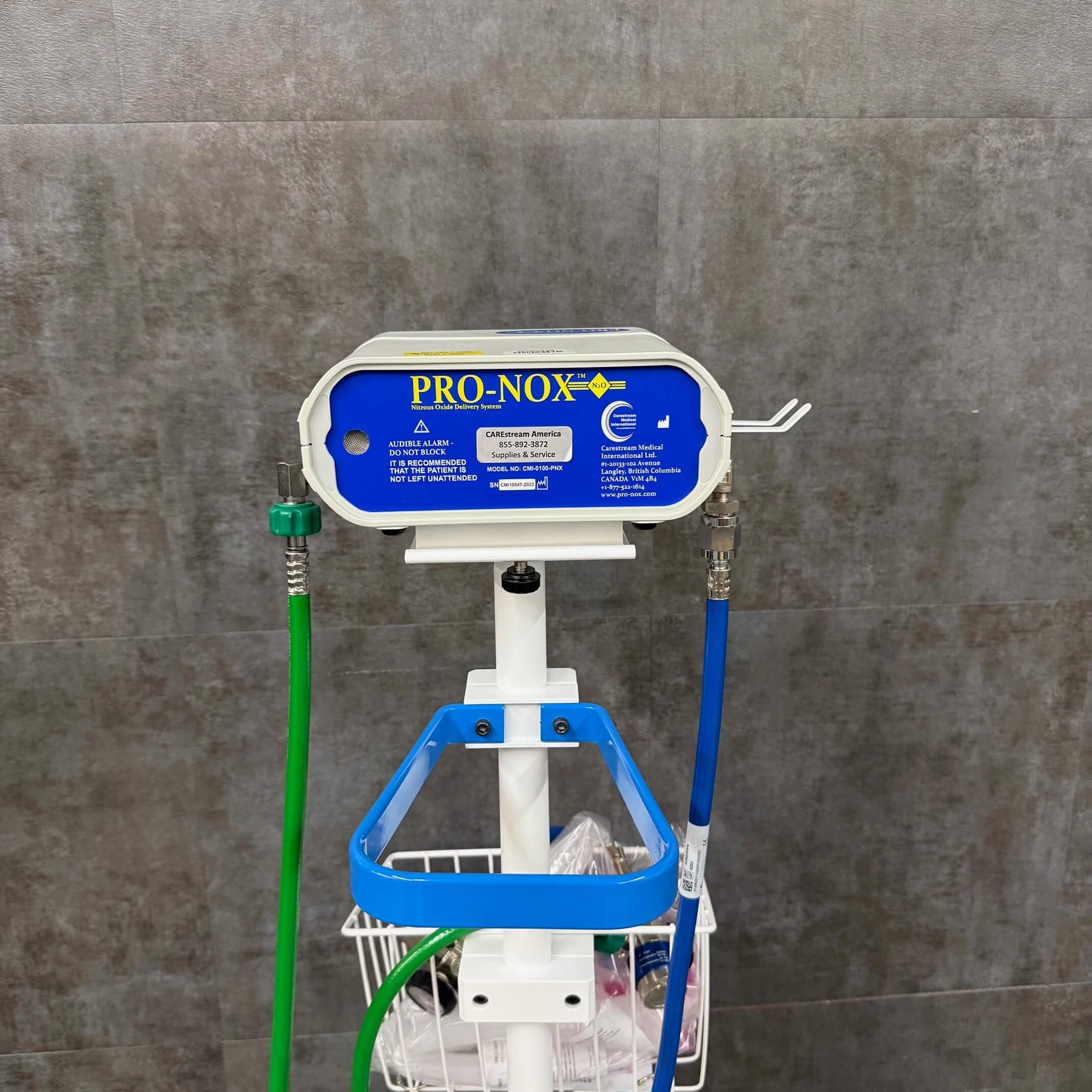 CareStream Pro-Nox Nitrous Oxide Delivery System