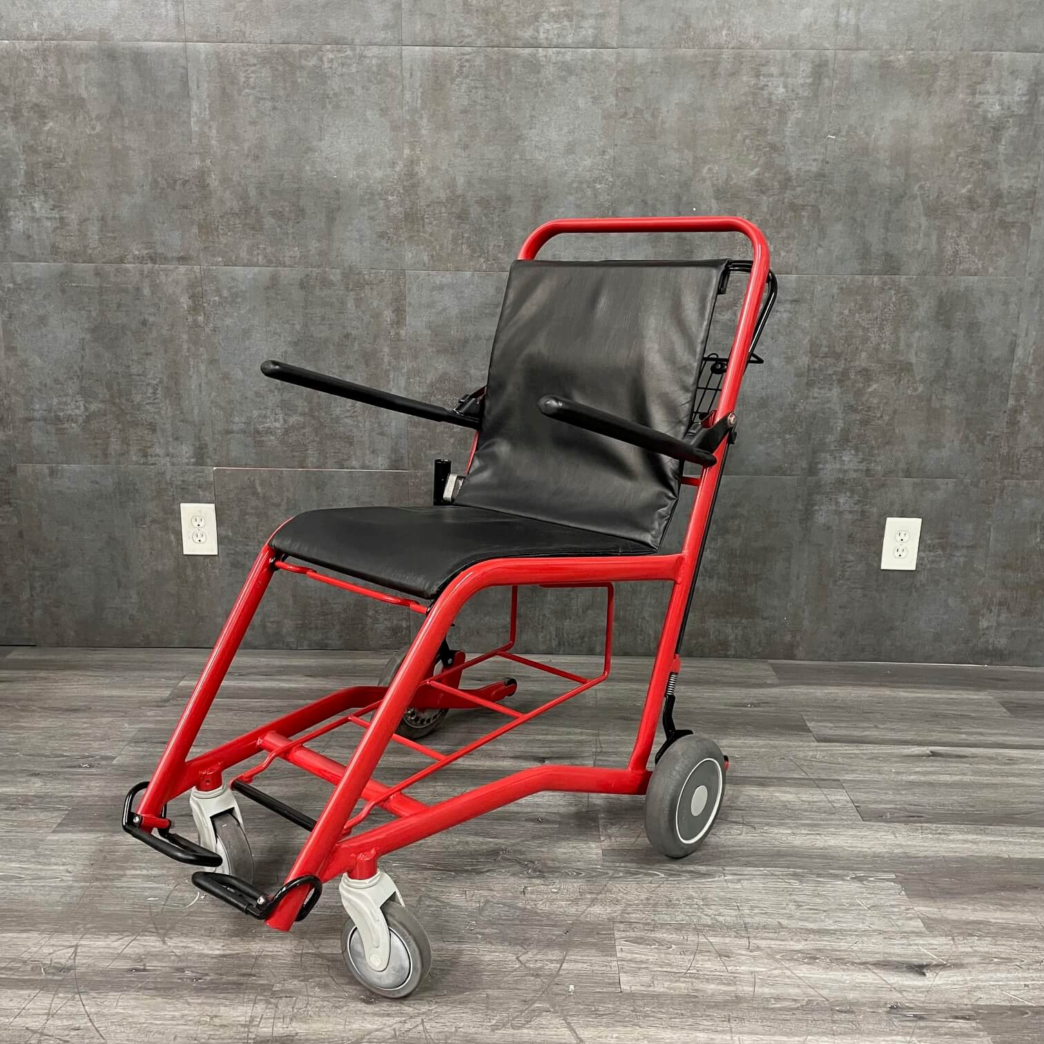 Staxi Wheelchair – Nestable Patient Transport Chair