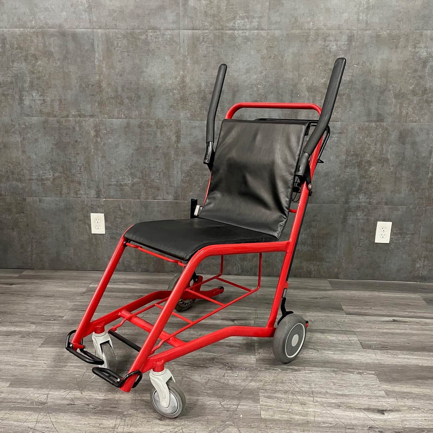 Staxi Wheelchair – Nestable Patient Transport Chair - – Angelus Medical ...