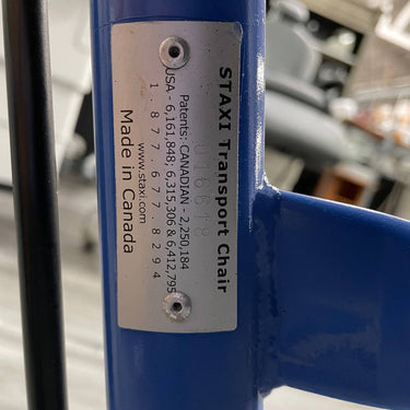 Staxi Transport Chair | 600 lb Capacity Patient Transport Wheelchair ...