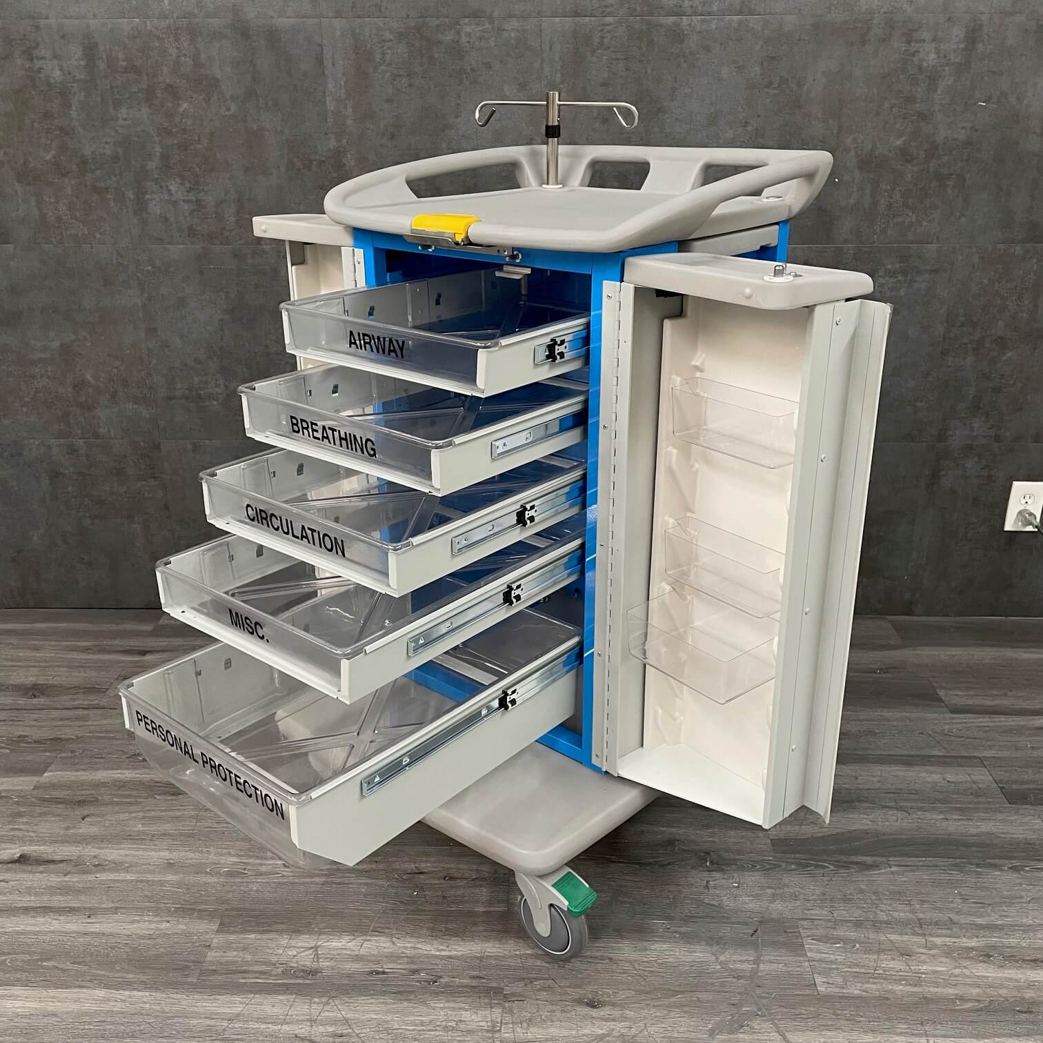 Waterloo ER 2000™ Instant Access Emergency Cart