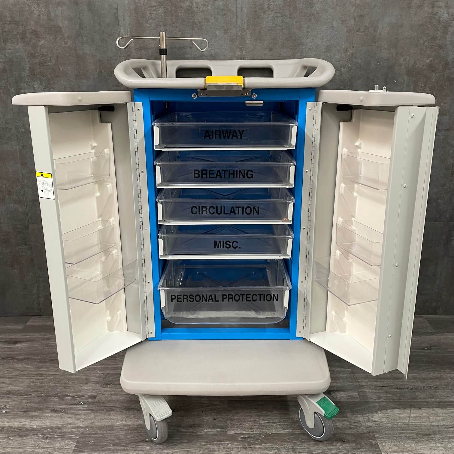 Waterloo ER 2000™ Instant Access Emergency Cart
