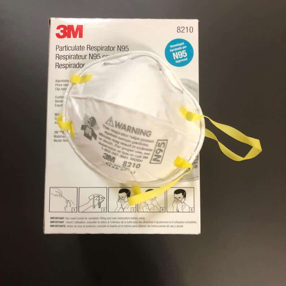 3M 8210 N95 Mask Pack of 10