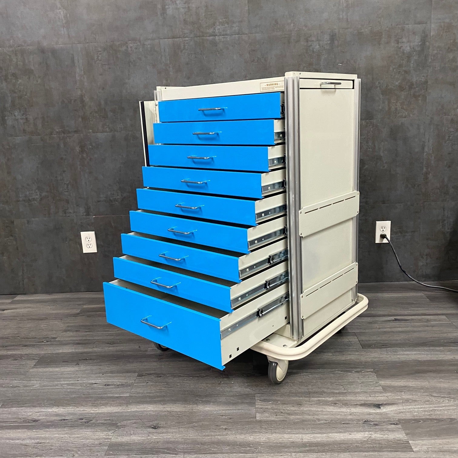 Armstrong A-Smart Premier 9 Drawer Medical Cart