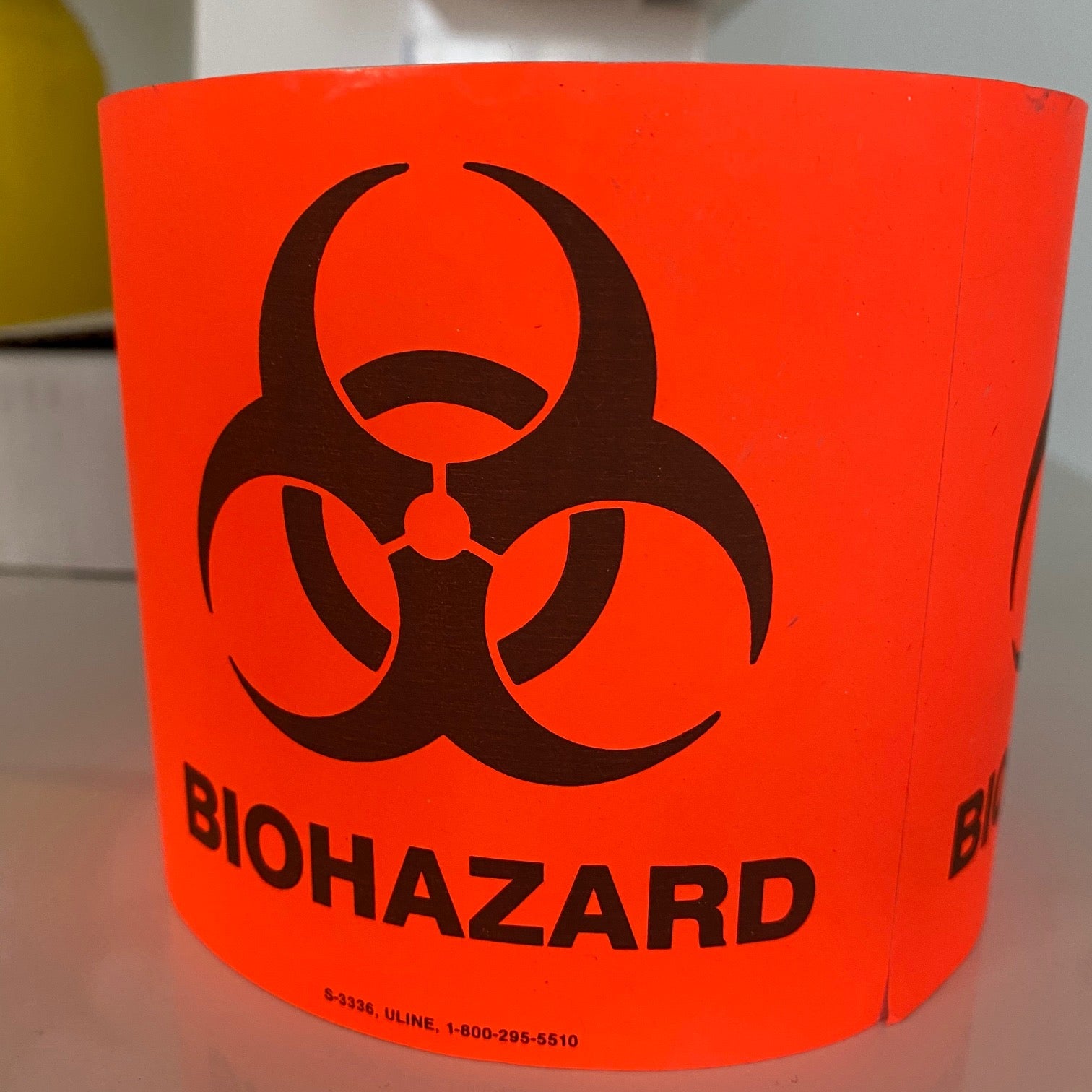 Bio Hazard Decal - Pack of 10 - – Angelus Medical and Optical