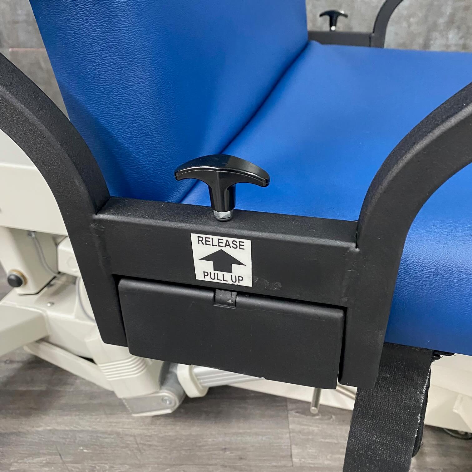 Biodex Ultrasound Pro 058-720 table w Stirrups ,Biodex – Angelus ...