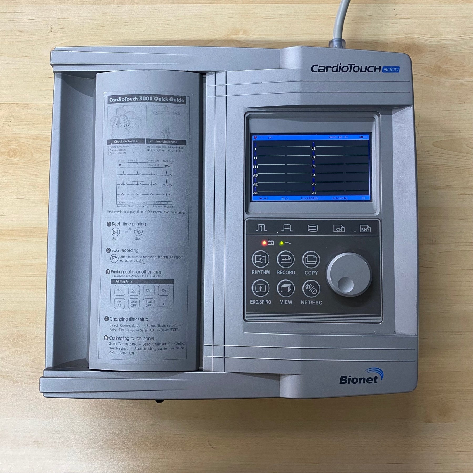 Bionet Cardiotouch 3000 EKG ECG