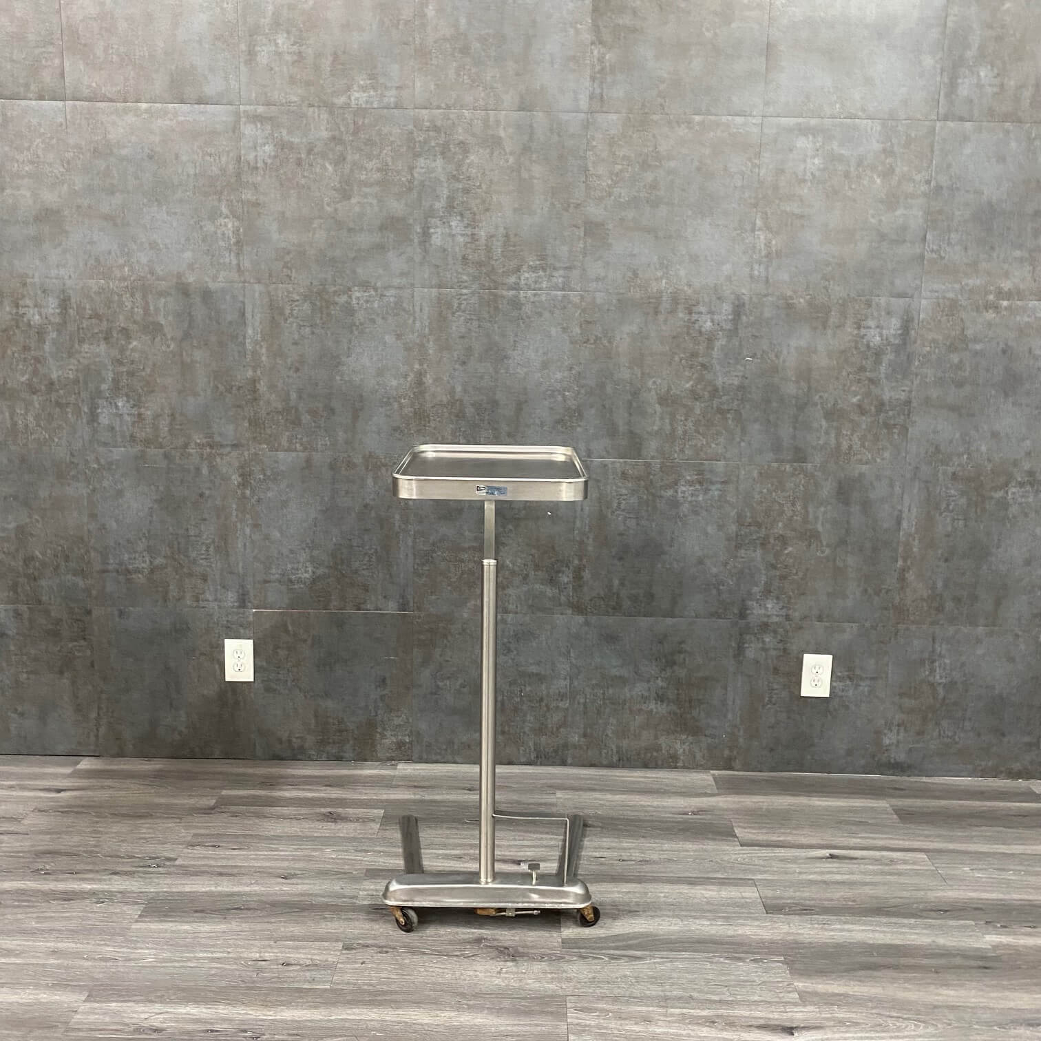 Blickman SS Mayo Stand