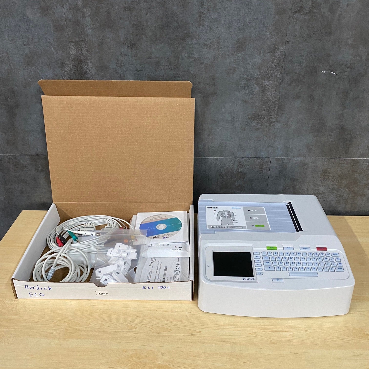 Burdick ELI 150c Resting ECG EKG - – Angelus Medical and Optical