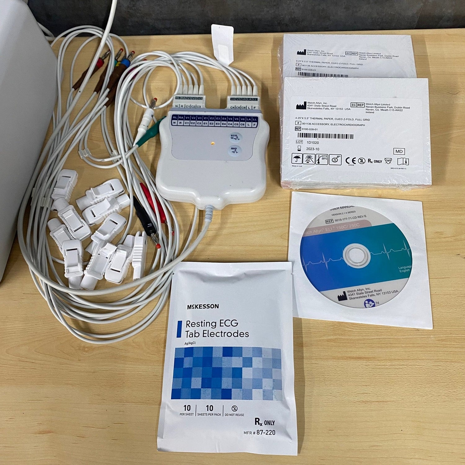 Burdick ELI 150c Resting ECG EKG - – Angelus Medical and Optical