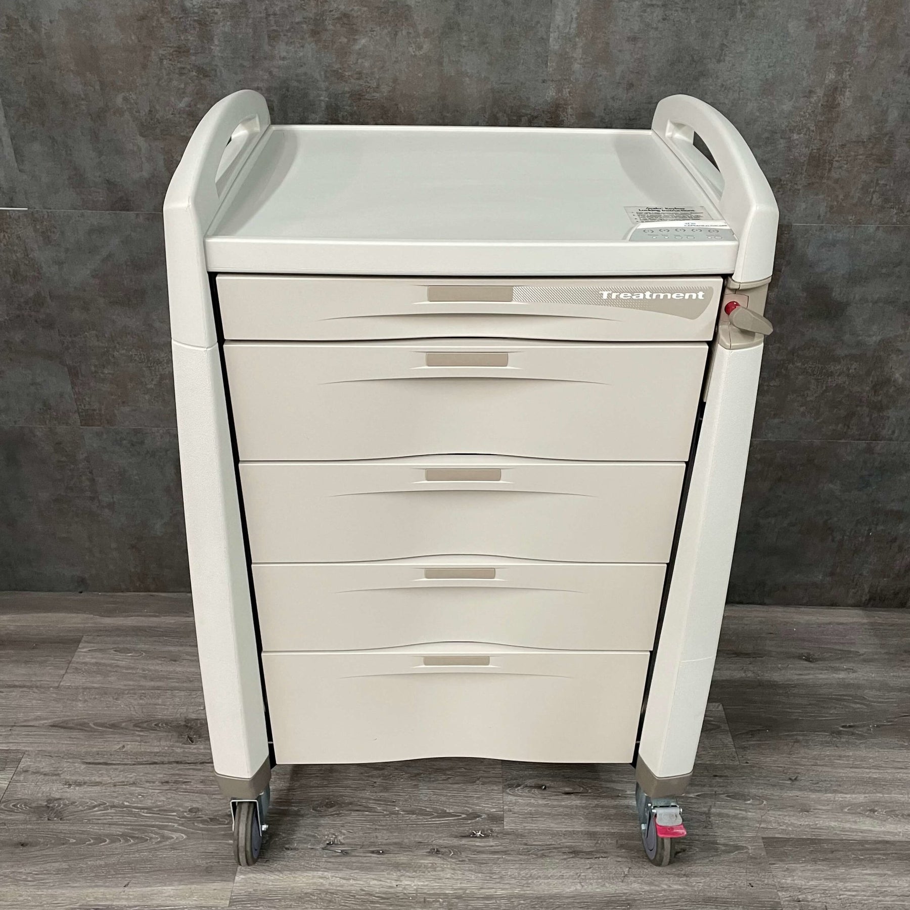 Capsa healthcare Avalo series Treatment Cart w Electronic Lock
