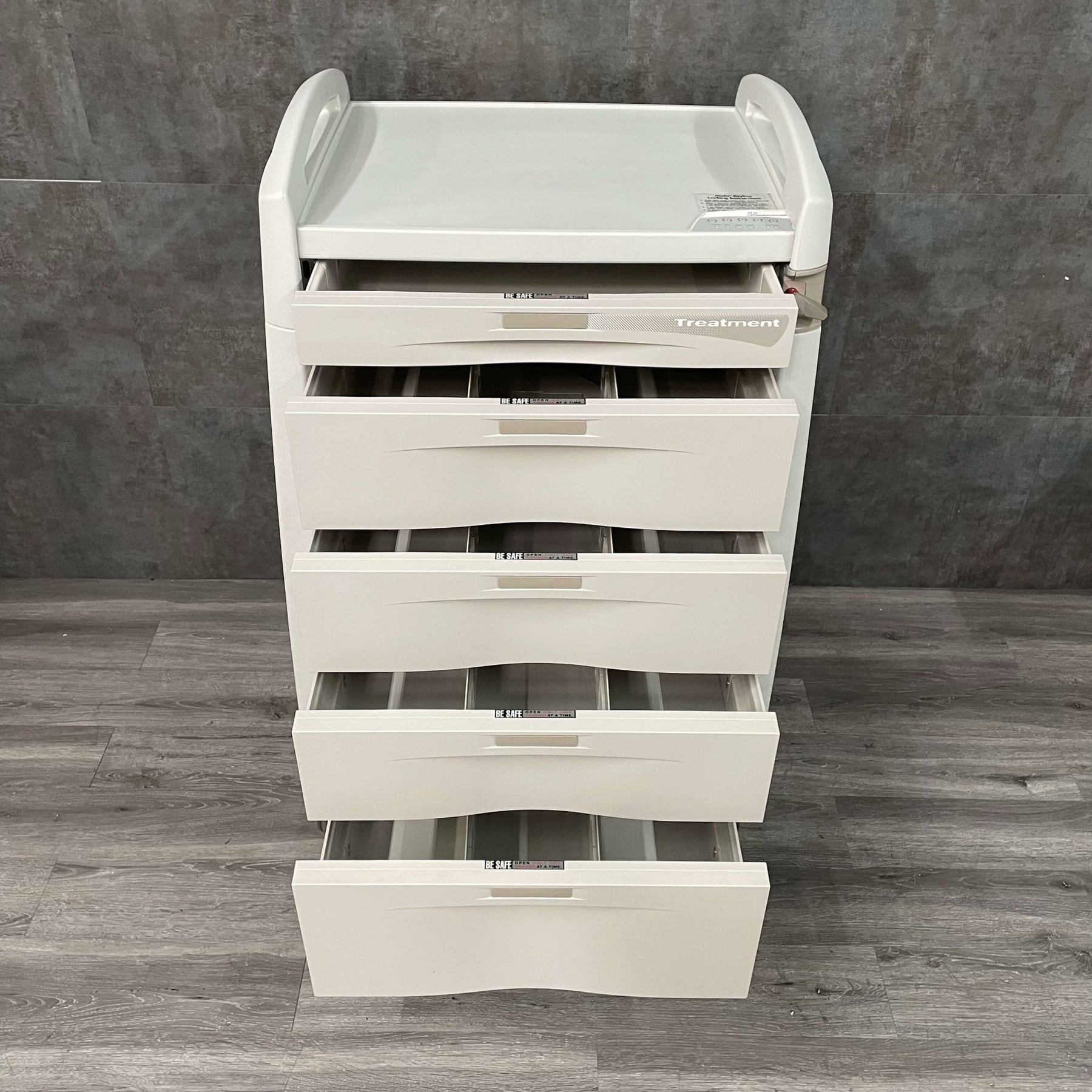 Capsa healthcare Avalo series Treatment Cart w Electronic Lock