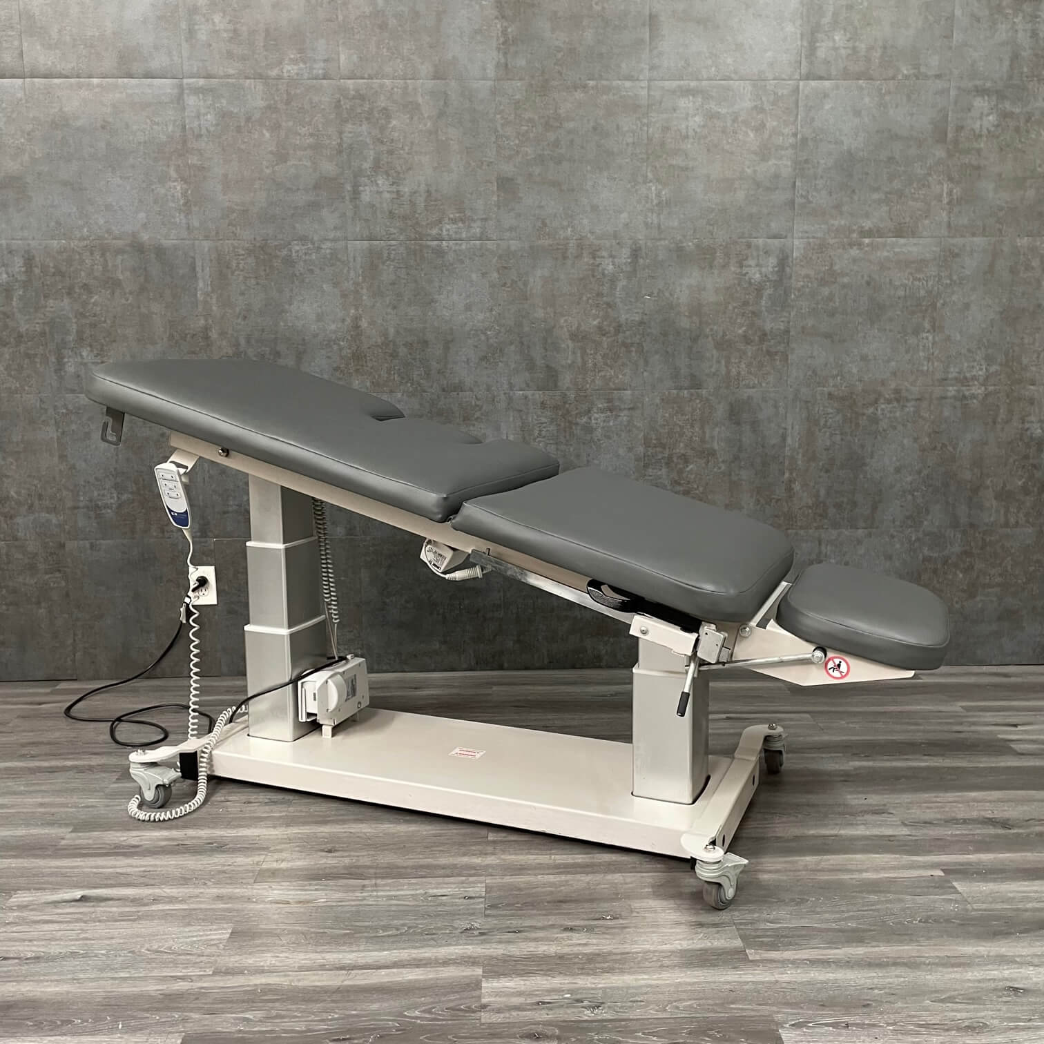 Clinton Multi-Use Mobile Ultrasound Power Table with Stirrups