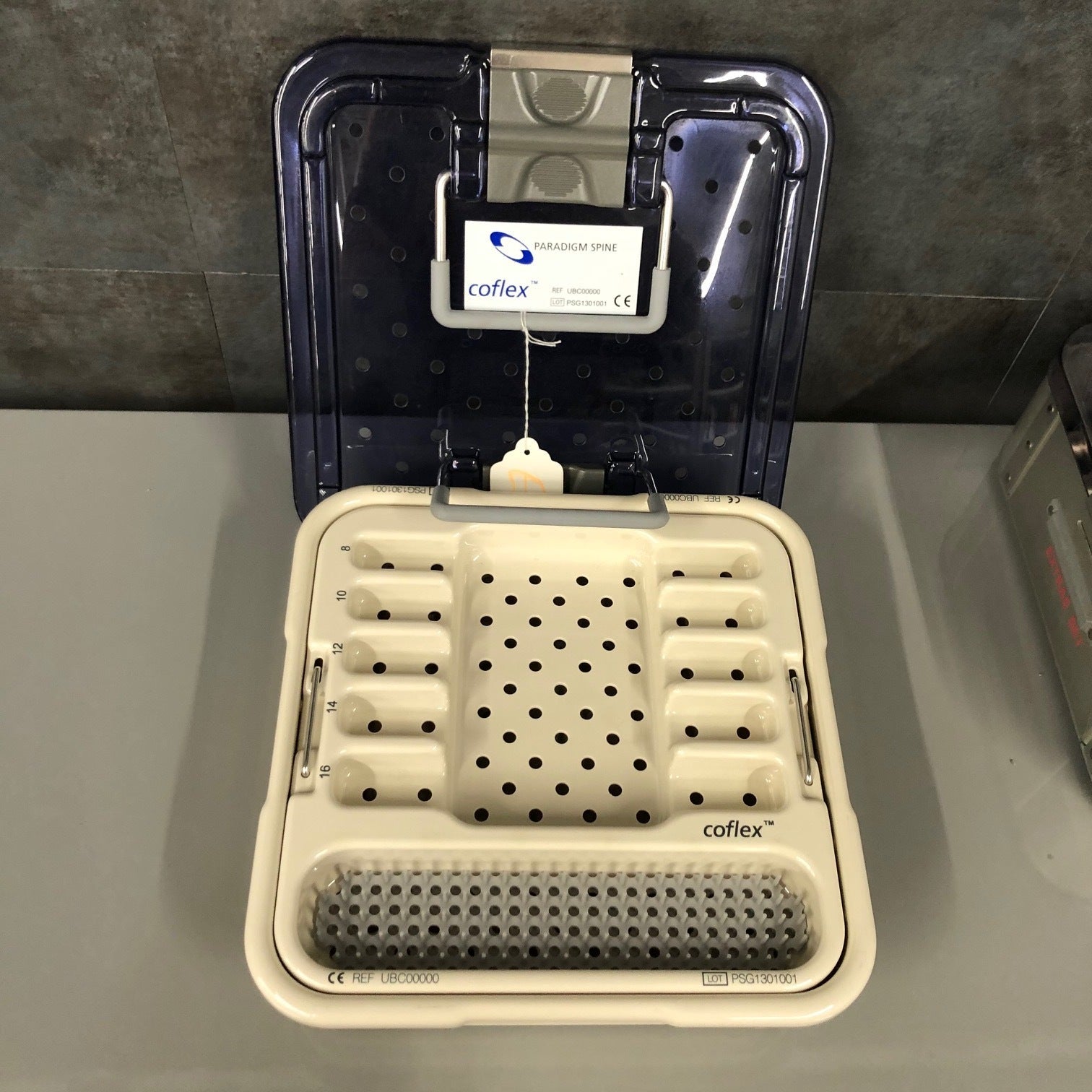Coflex Sterilization Case