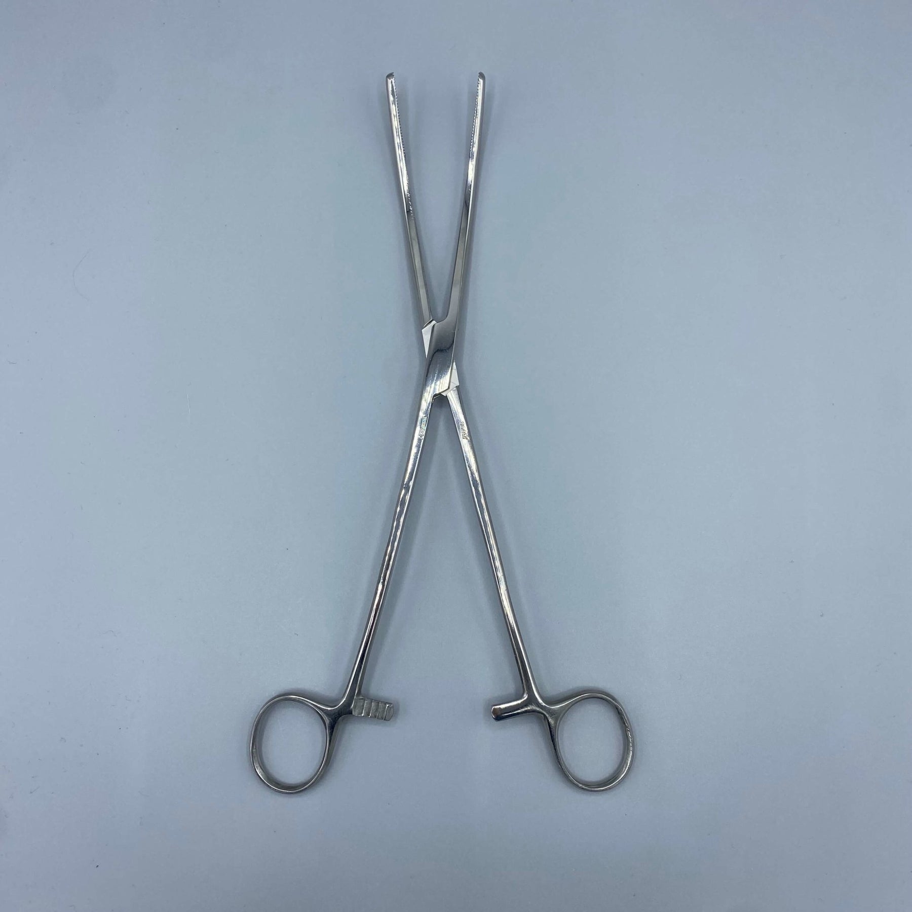 Crown Bozeman Uterine Dressing Forceps Curved