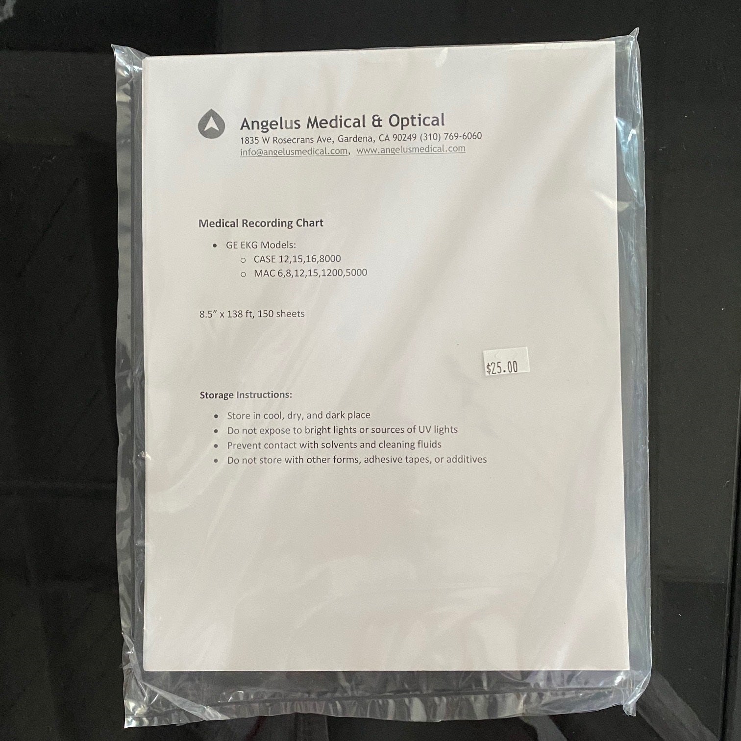 GE Mac 1200 and 5000 ECG Paper