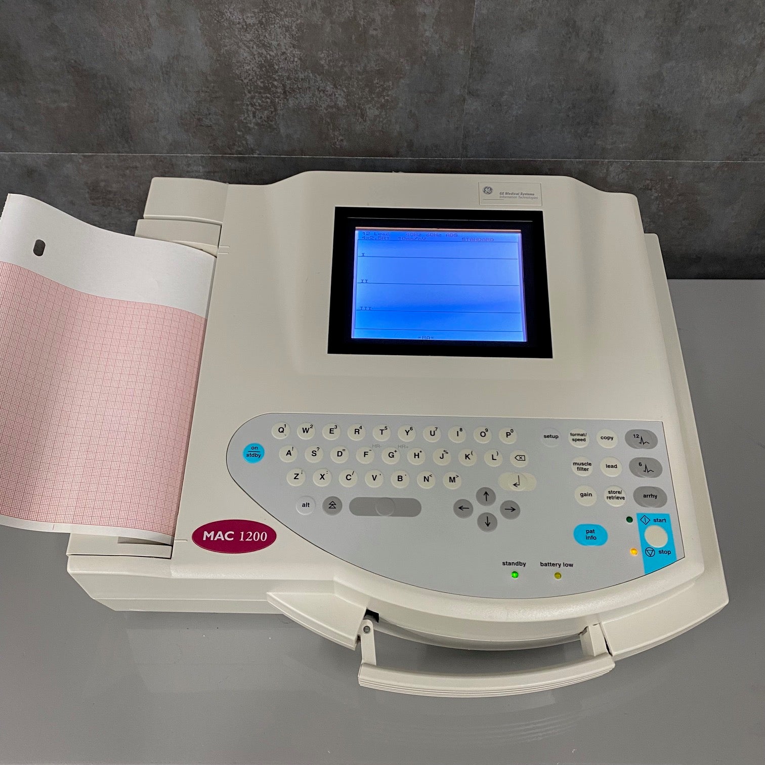 Buy GE Mac 1200 ECG Machine Near Me in Los Angeles | Angelus Medical