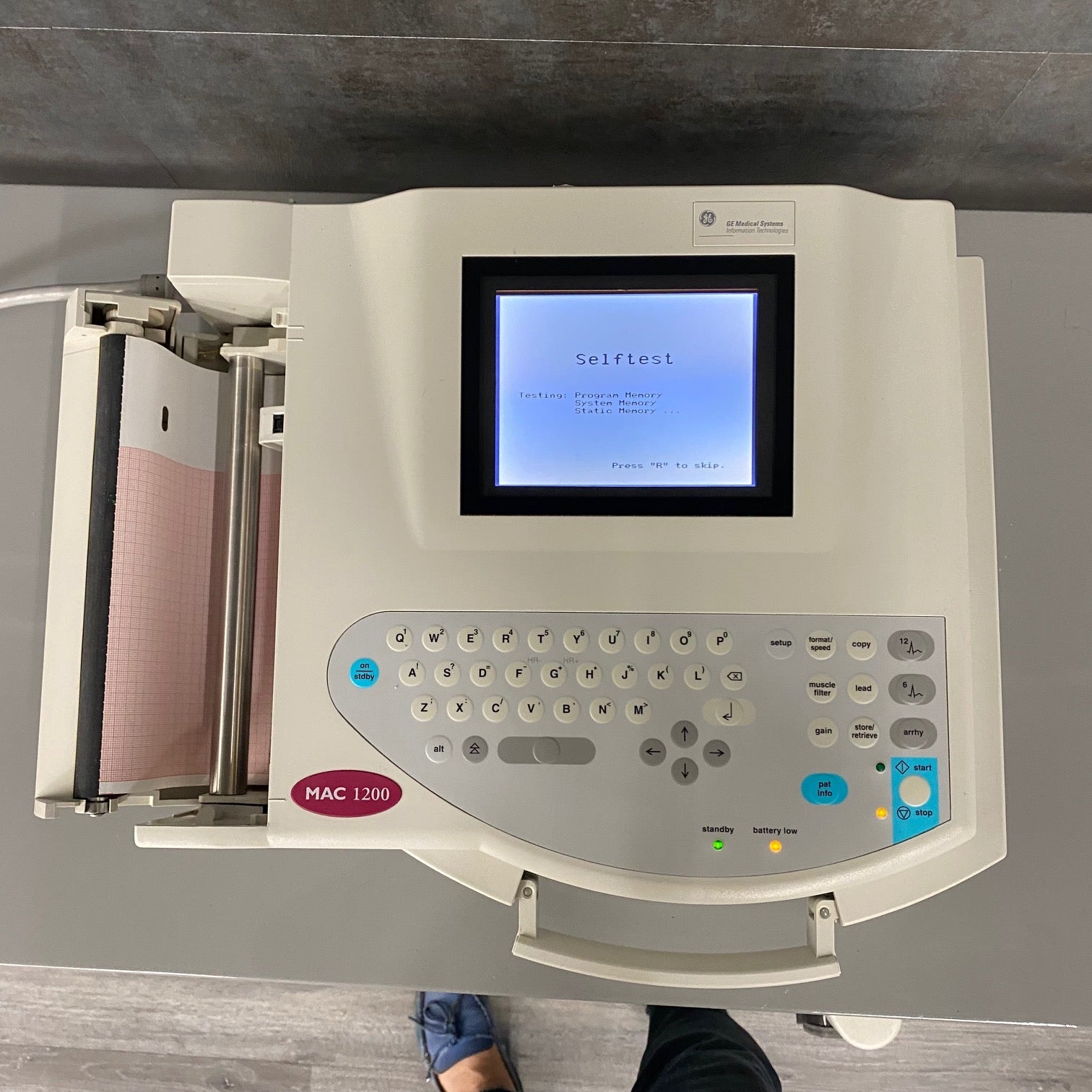 Buy GE Mac 1200 ECG Machine Near Me in Los Angeles | Angelus Medical