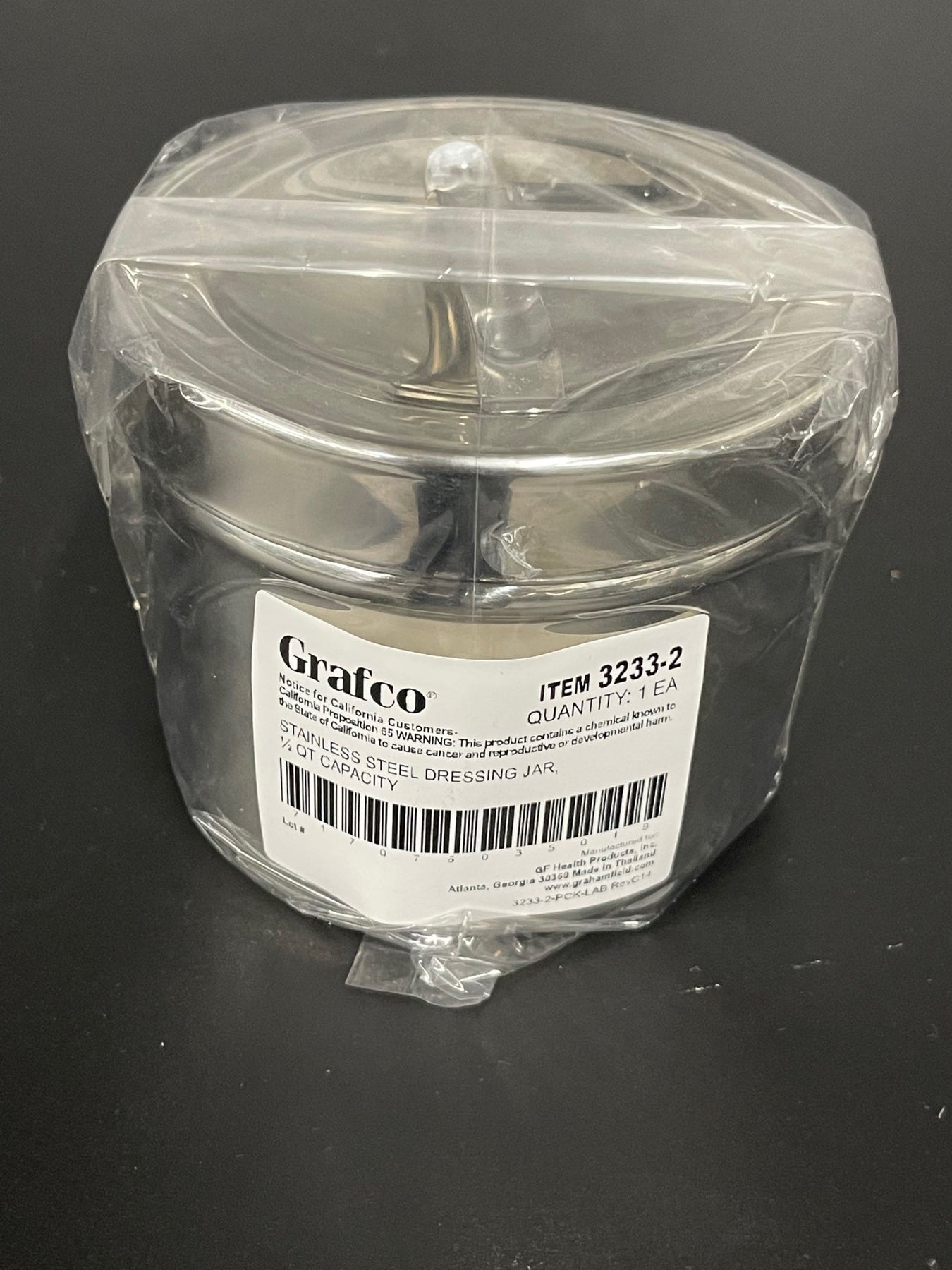 Grafco 3233 storage Jar