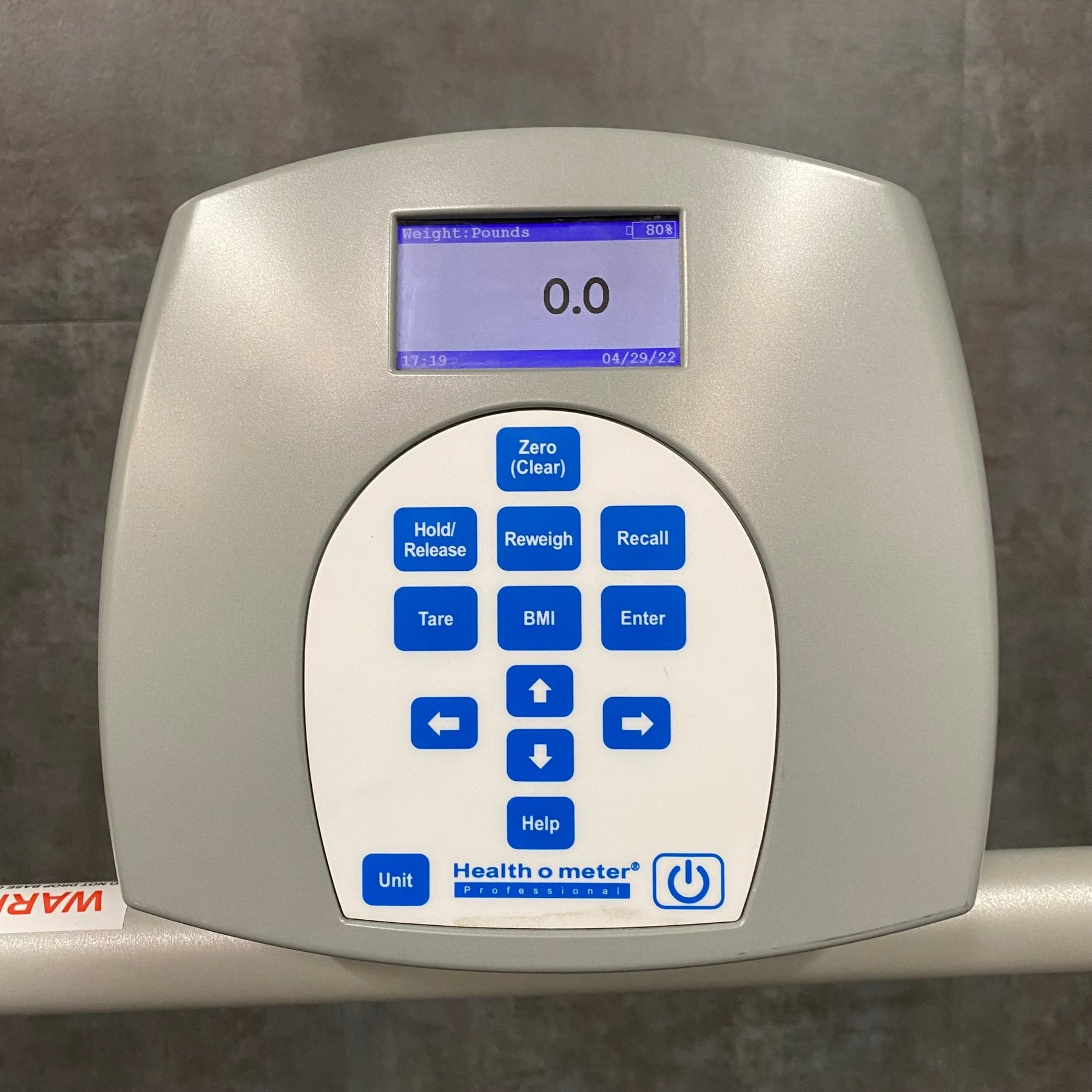 Health O Meter 2600KL Wheelchair Scale (Used)