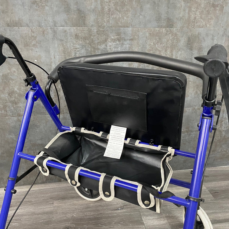 Heavy Duty Bariatric Rollator with storage - – Angelus Medical and Optical