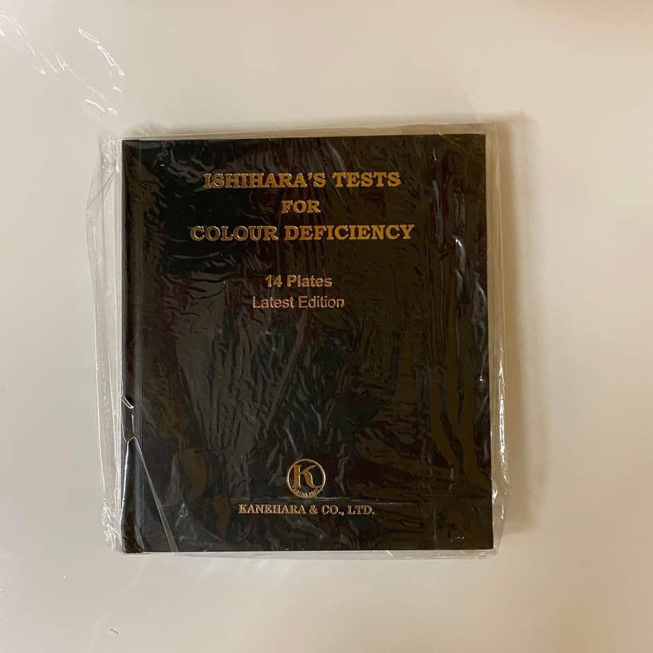 Ishihara Color Testing Book