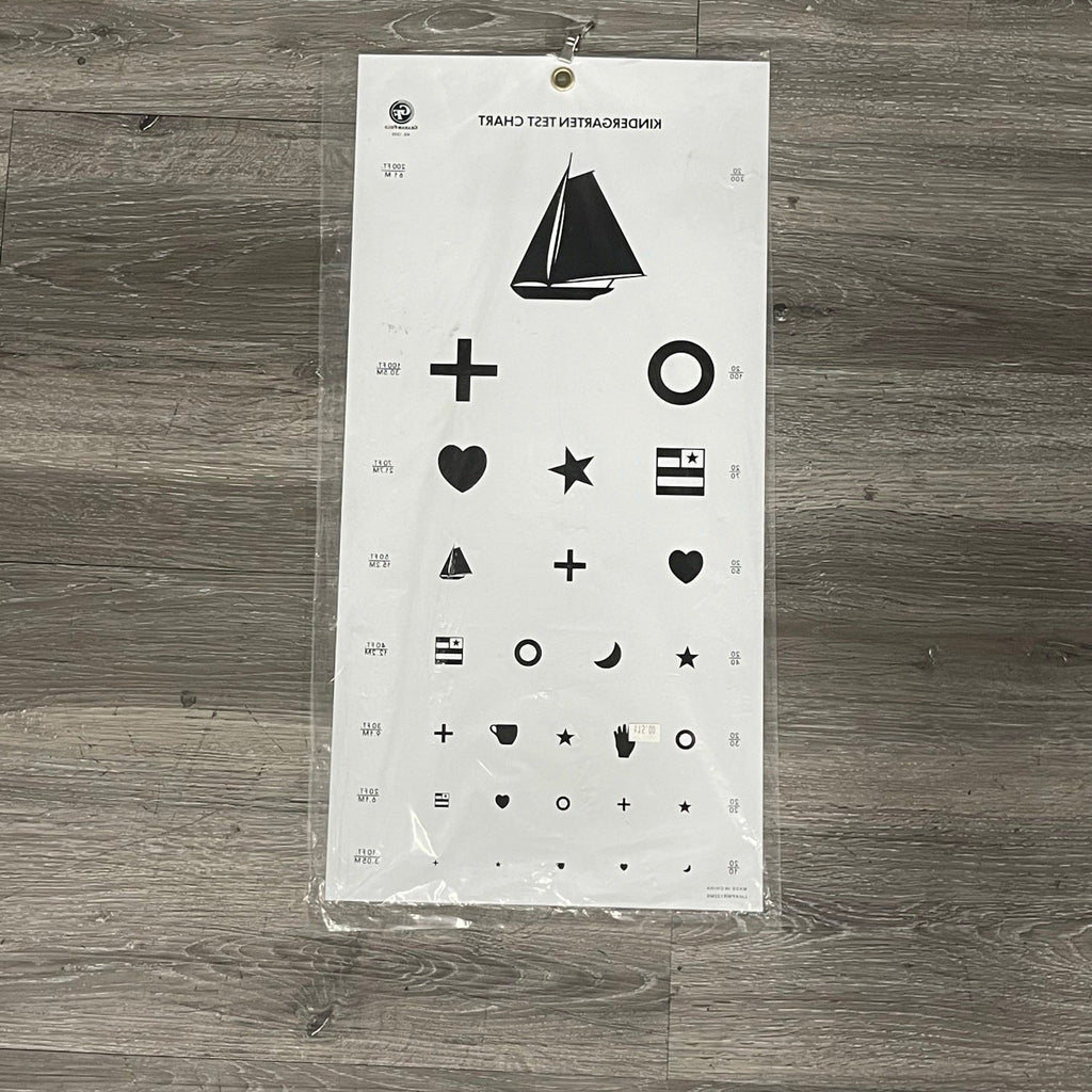 Eye Chart For Preschool Eye Exam Eye Chart, Eye Test Chart,, 49% OFF