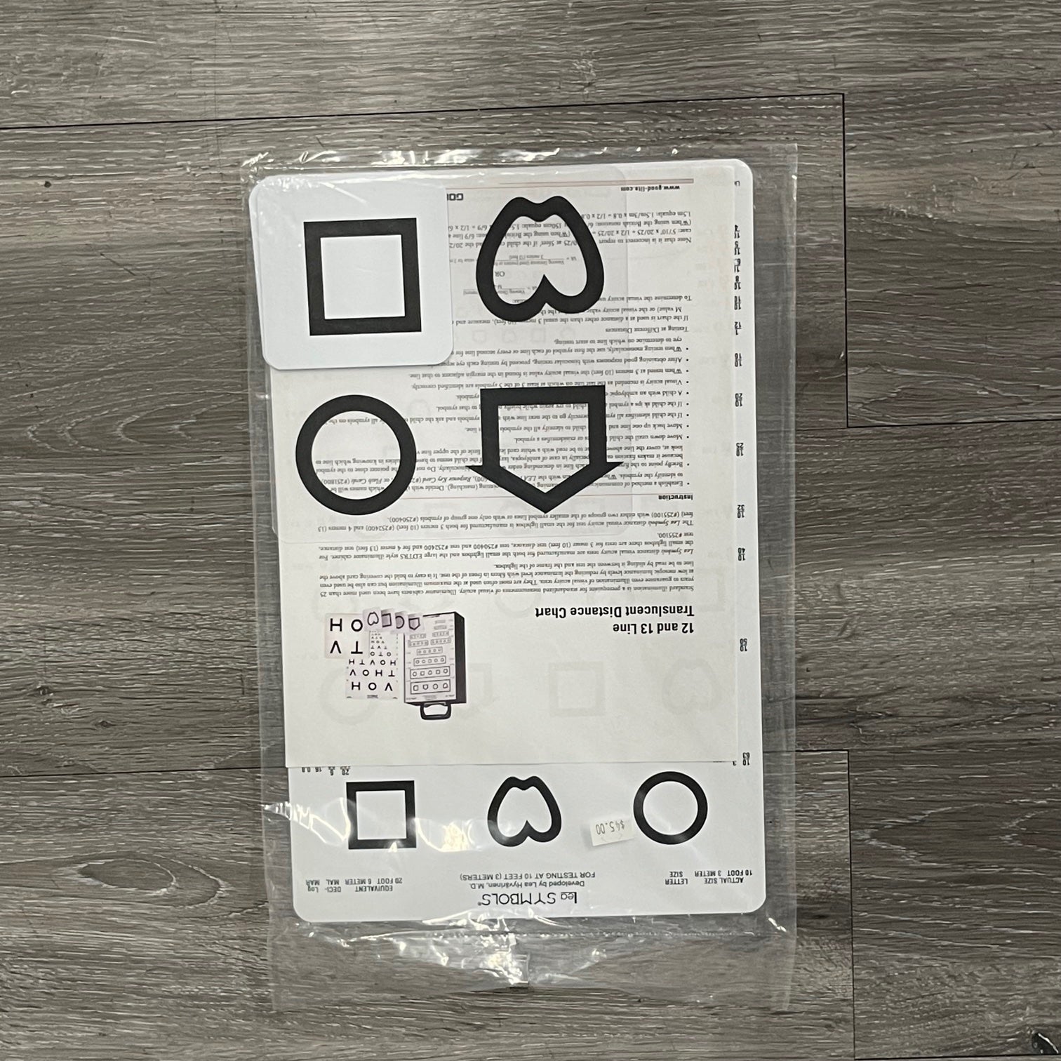 Lea Symbols With Flash Cards