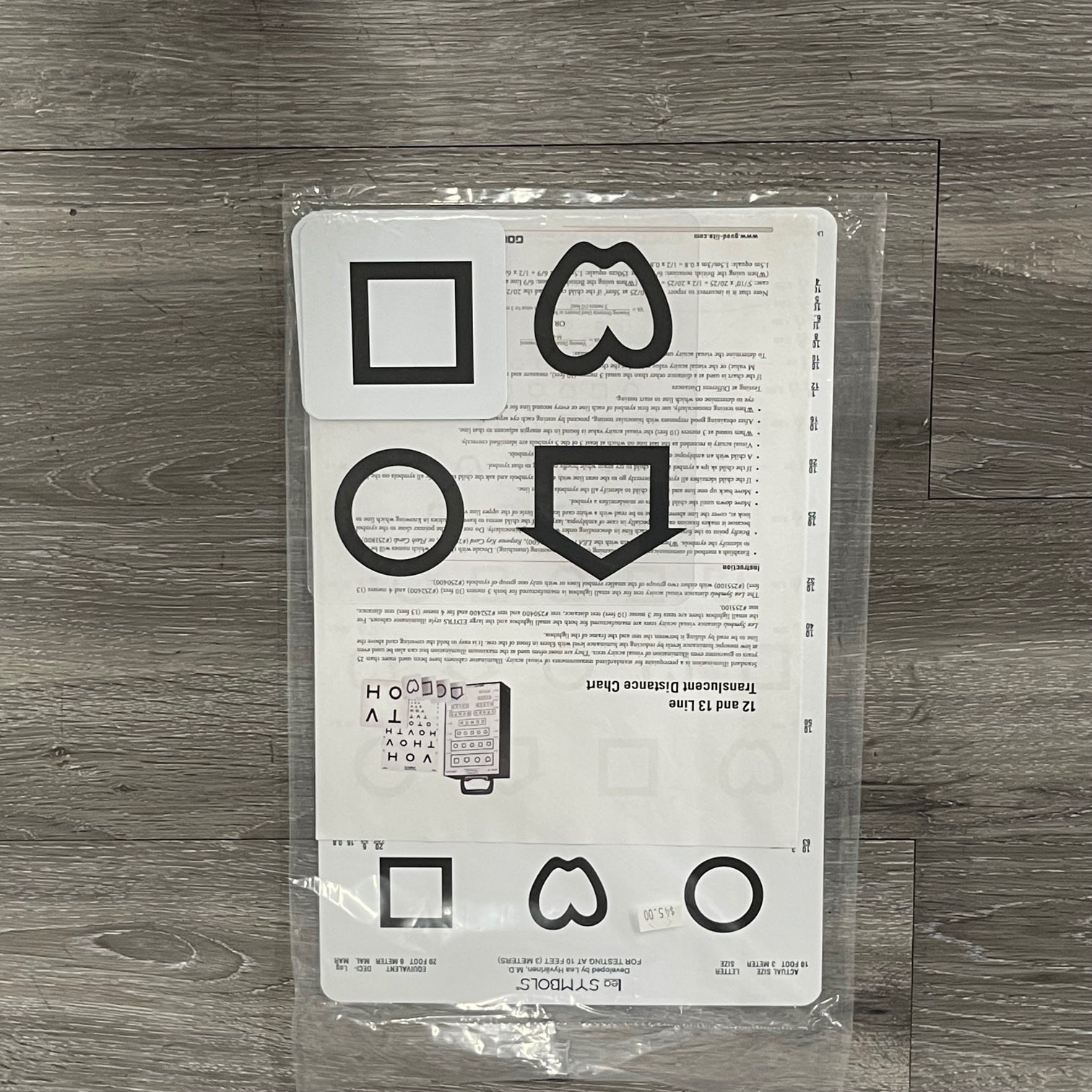 Lea Symbols With Flash Cards