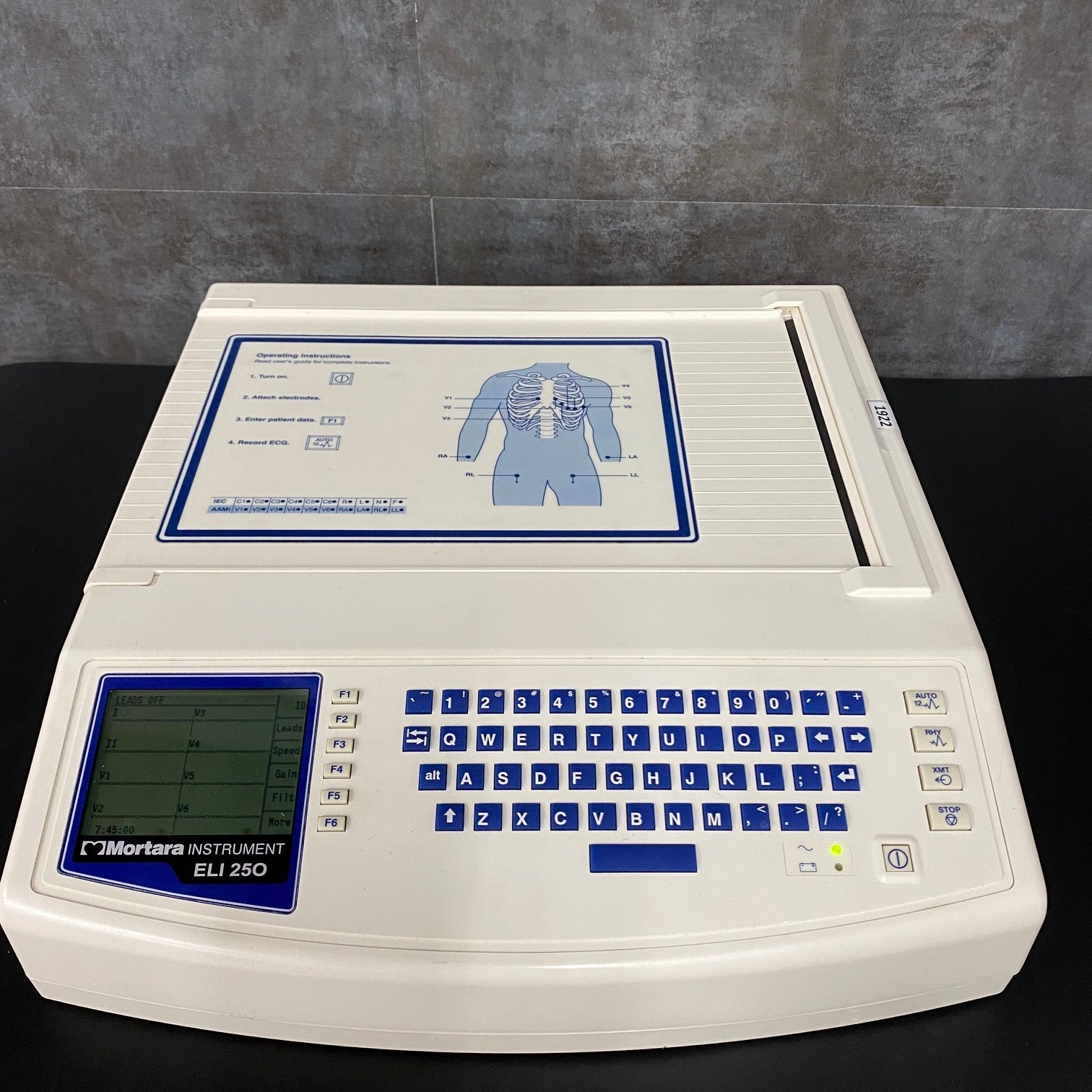 Burdick Mortara ELI-250 EKG Unit