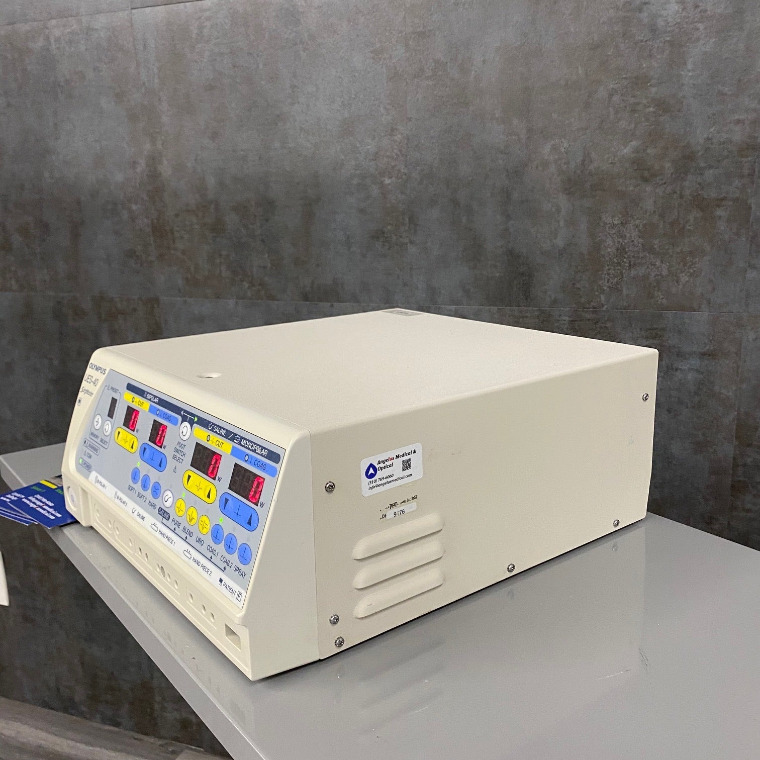 Olympus UES-40 Surgmaster ESU - – Angelus Medical and Optical