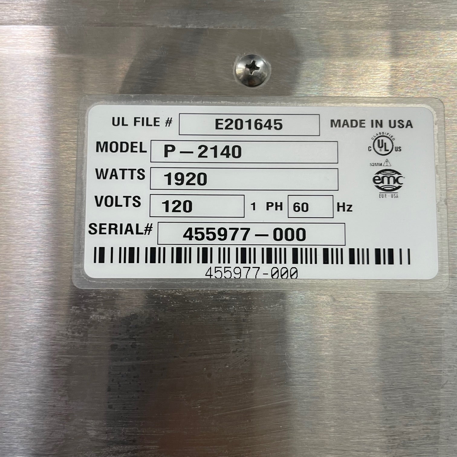 Pedigo P-2140 blanket and Fluid warmer