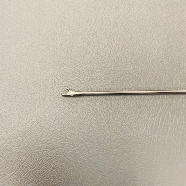 Pilling 50-6461 laryngeal cup forceps right angled