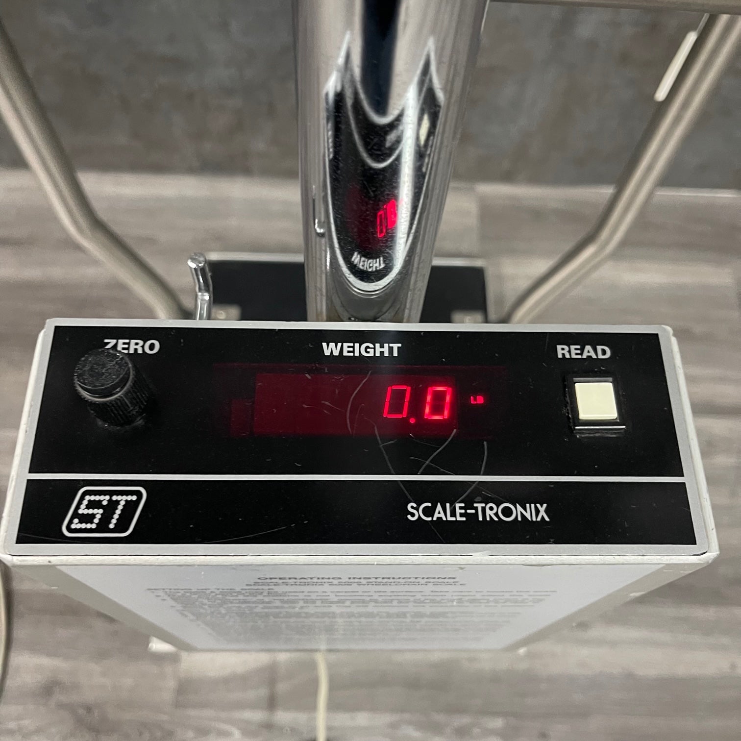 Scale-Tronix 5001 Stand On Scale (Refurbished)