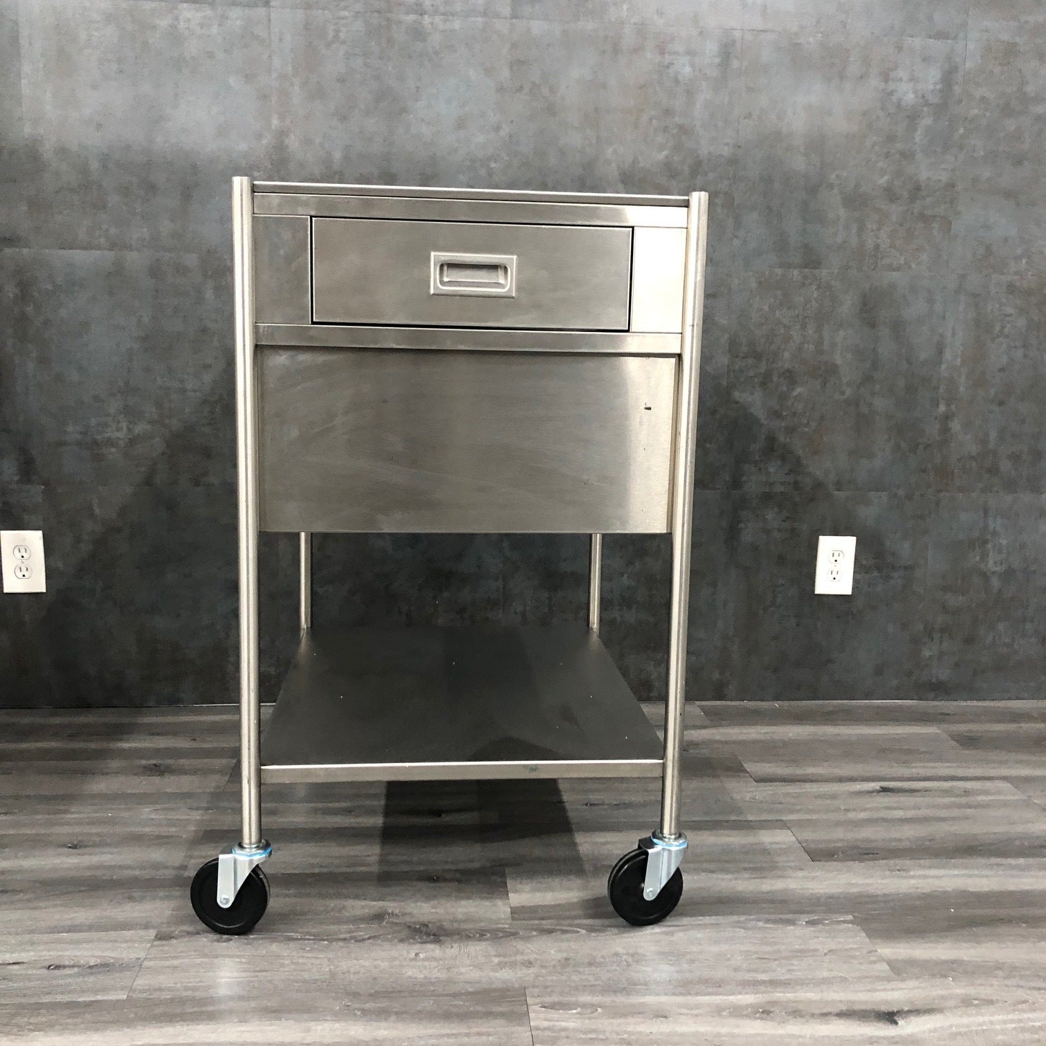Stainless steel Instrument cart with drawers