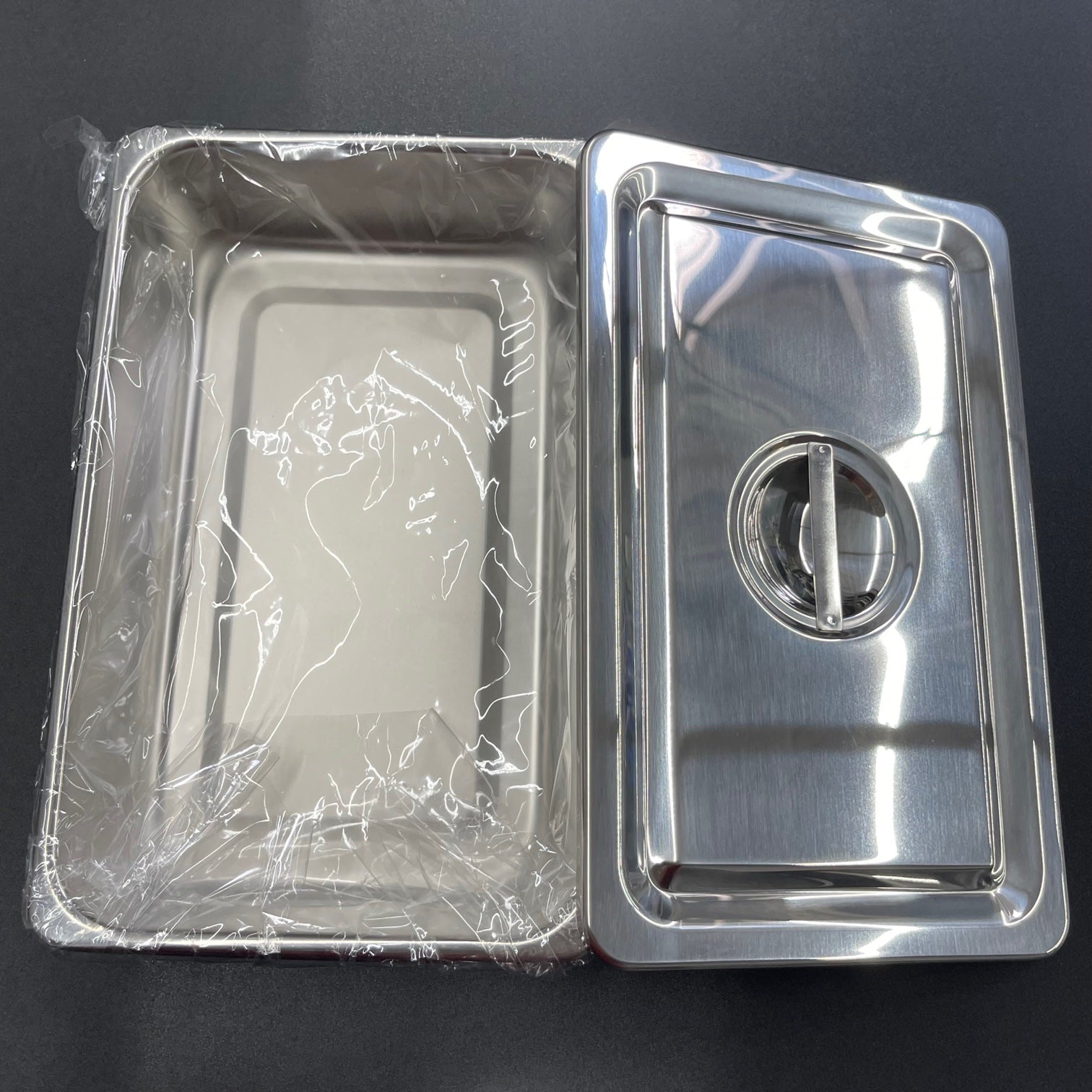 Stainless Steel Instrument Tray and Cover (New)