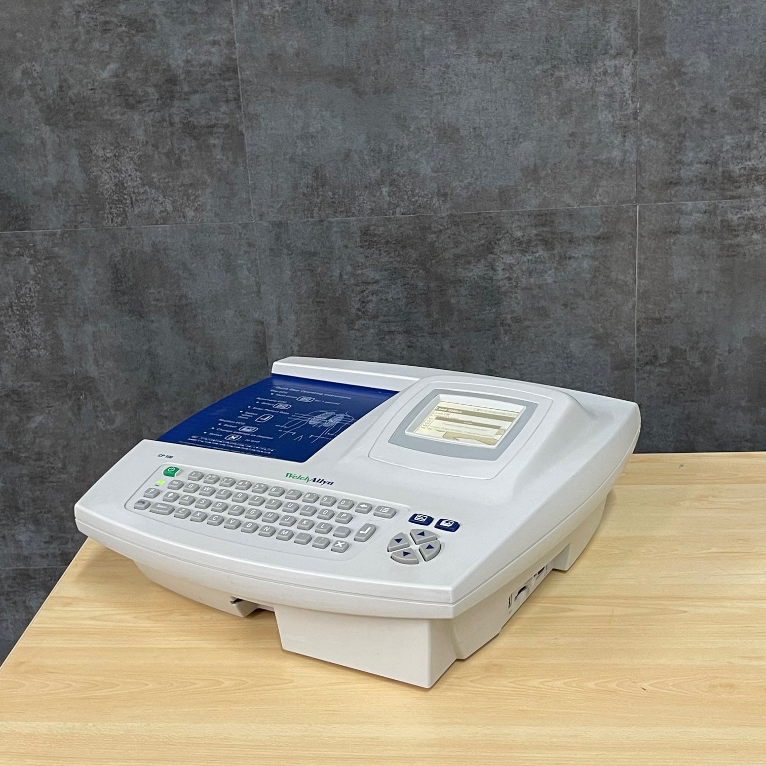 Welch Allyn,CP 100,ECG,ekg,electrocardiogram,welch allyn ekg