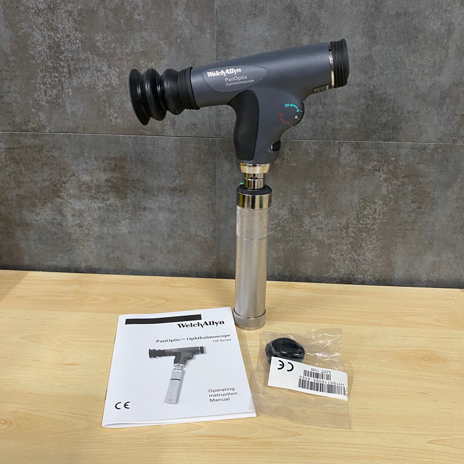 Welch Allyn PanOptic Ophthalmoscope with Blue Filter