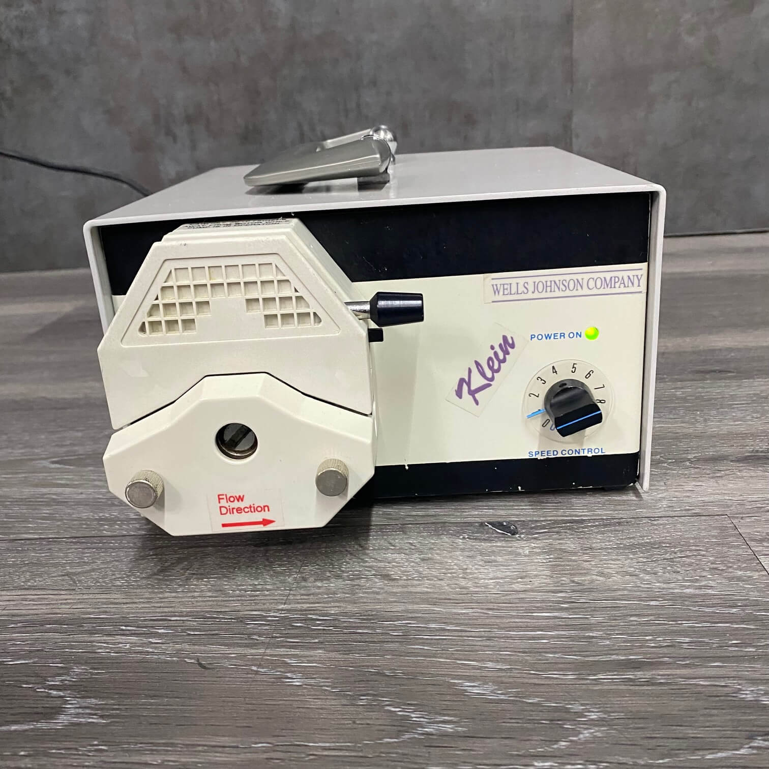 Wells Johnson Klein Infiltration Pump - – Angelus Medical and Optical