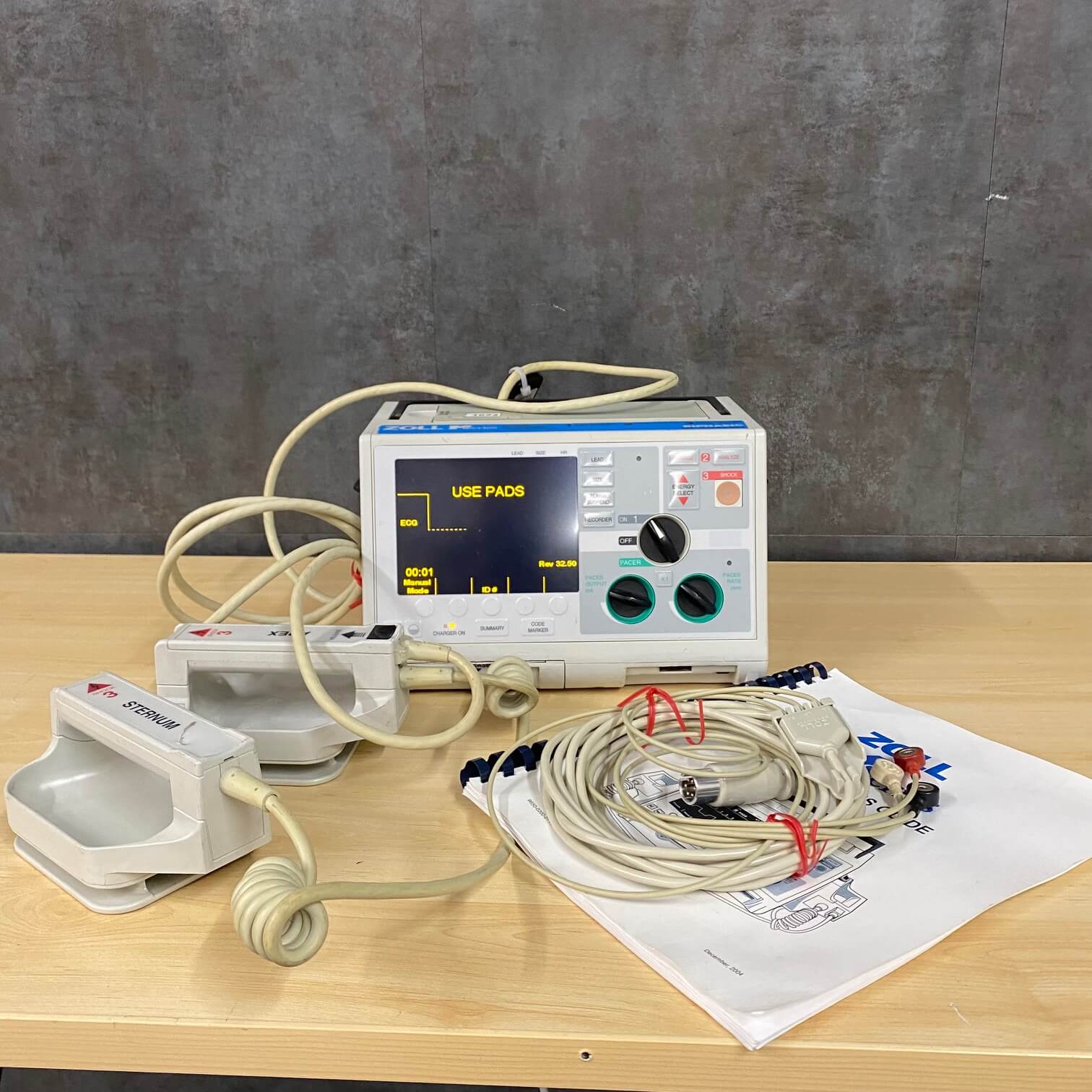 Zoll M-Series Defibrillator Patient Ready